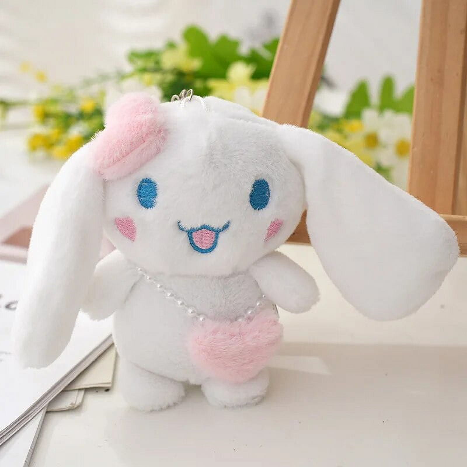 Cinnamoroll Plush Keychain Pendant Toys Sanrio Cartoon Animal Kawaii ...