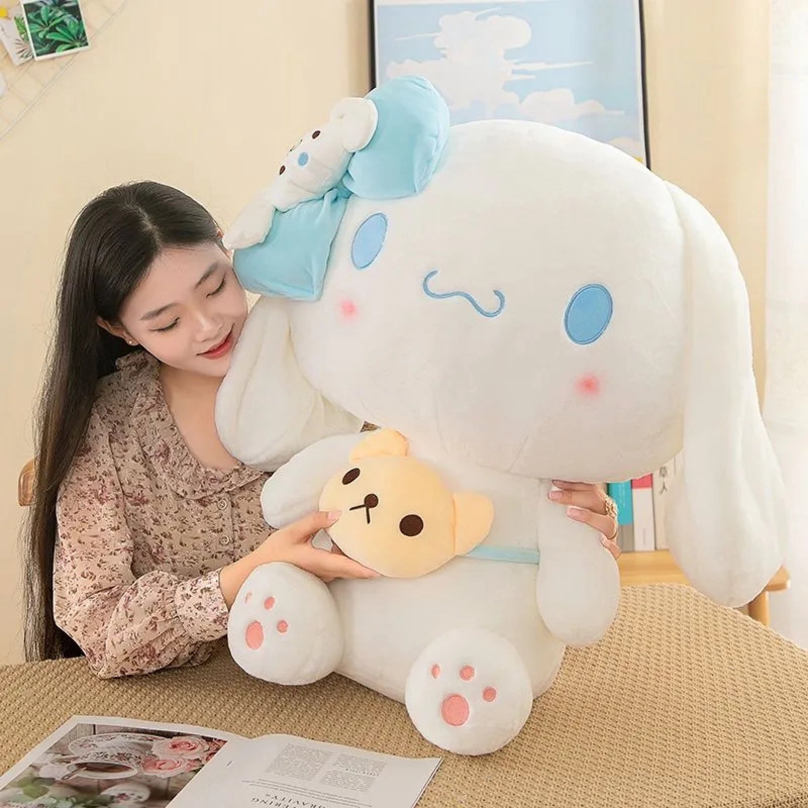Cinnamoroll Plush Toys -13.4" Cinnamoroll Stuff Doll, Cinnamoroll ...