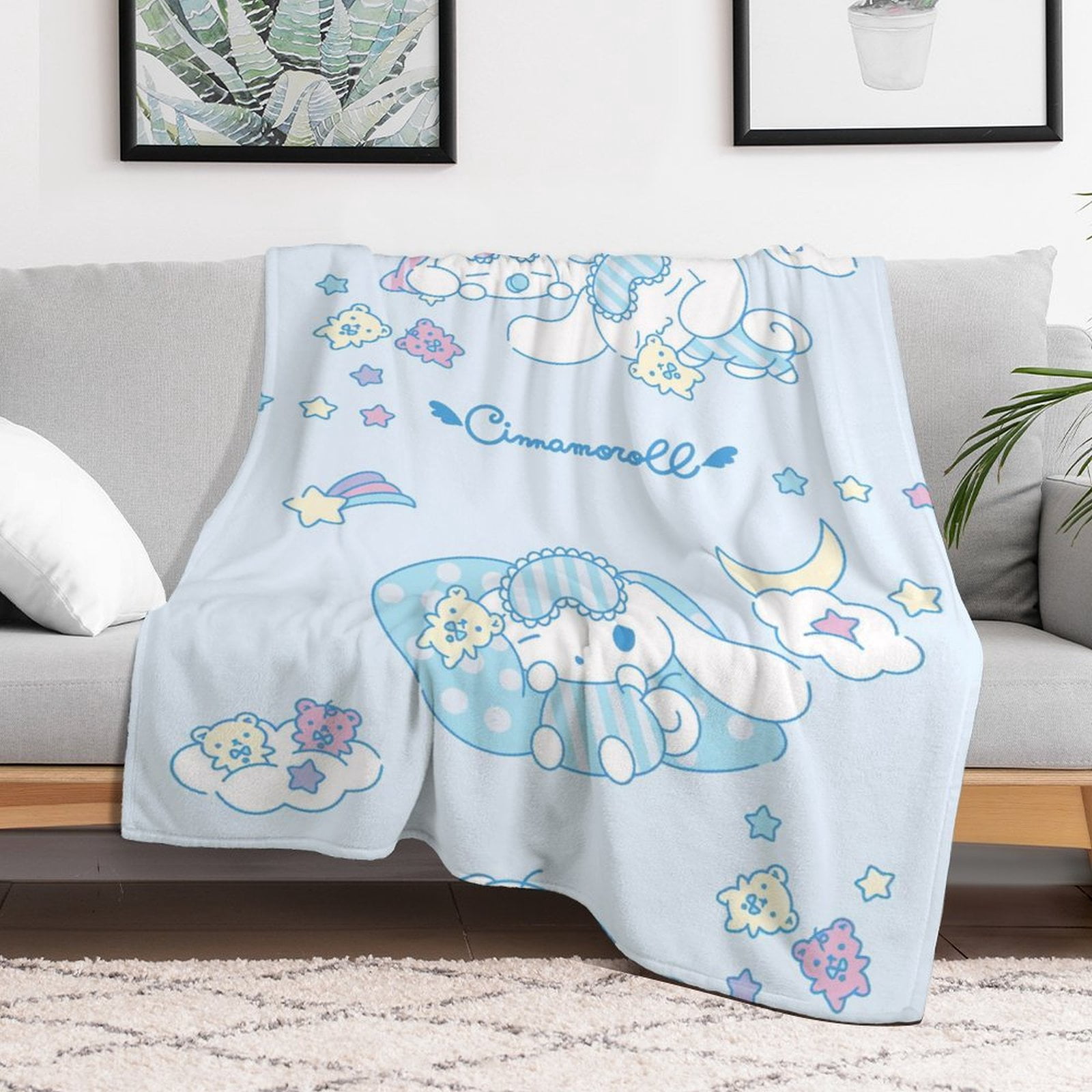 Cinnamoroll Queen Size Blanket, Gifts for Girls And Boys, Super Soft ...