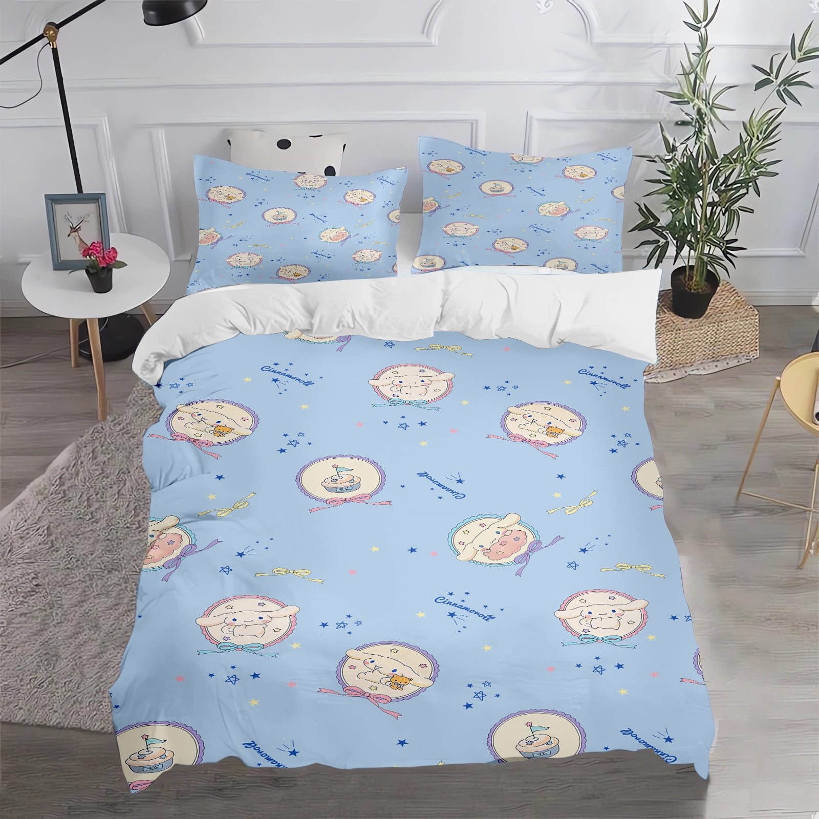 Cinnamoroll Sanrio Quilt Cover Without Filling Printed Cartoon Duvet ...