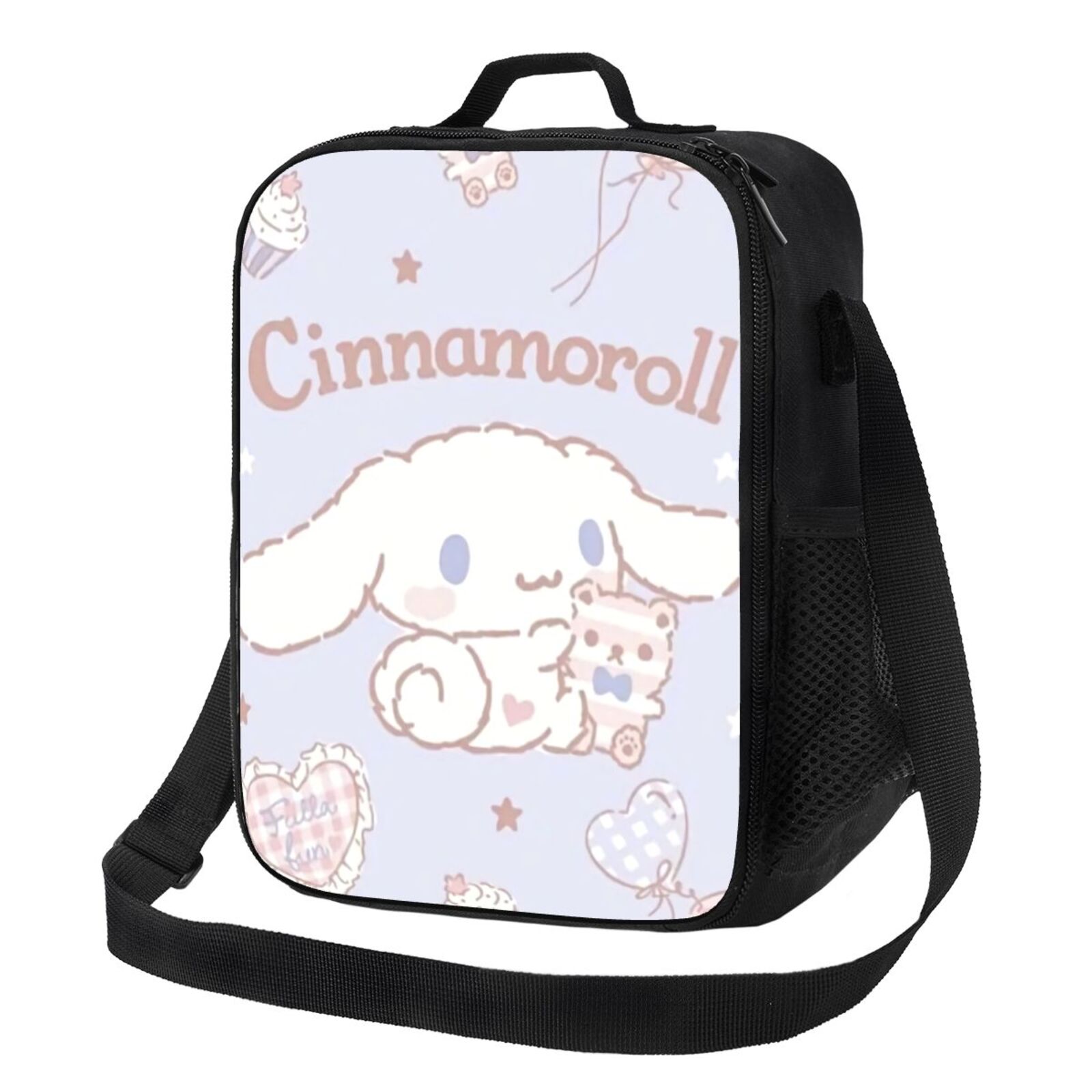 Cinnamoroll Scream Lunch Bag, Insulated Lunch Box, Reusable with Side ...