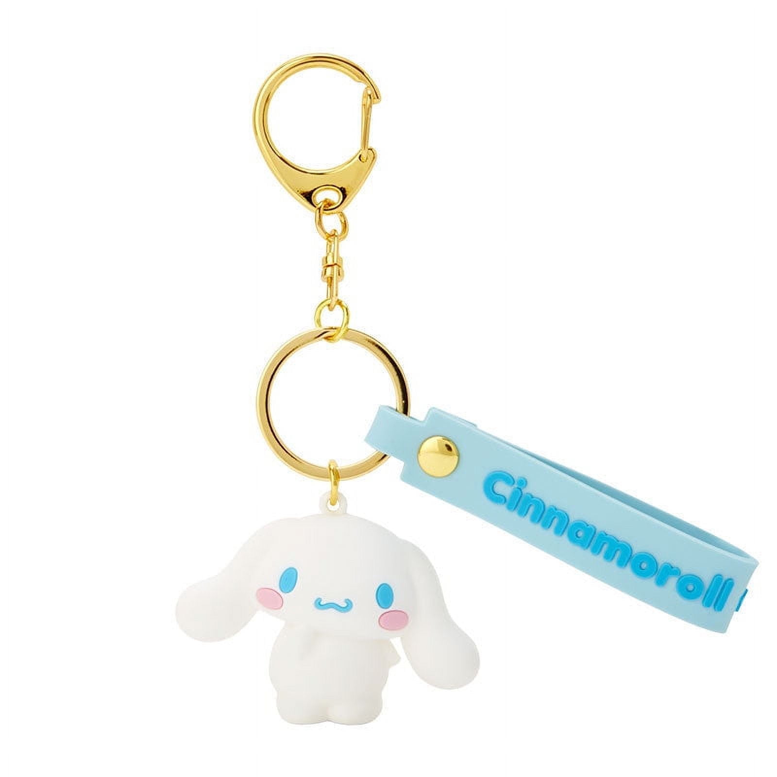 Cinnamoroll Signature Keychain 3D Figure Key Holder Sanrio Japan ...