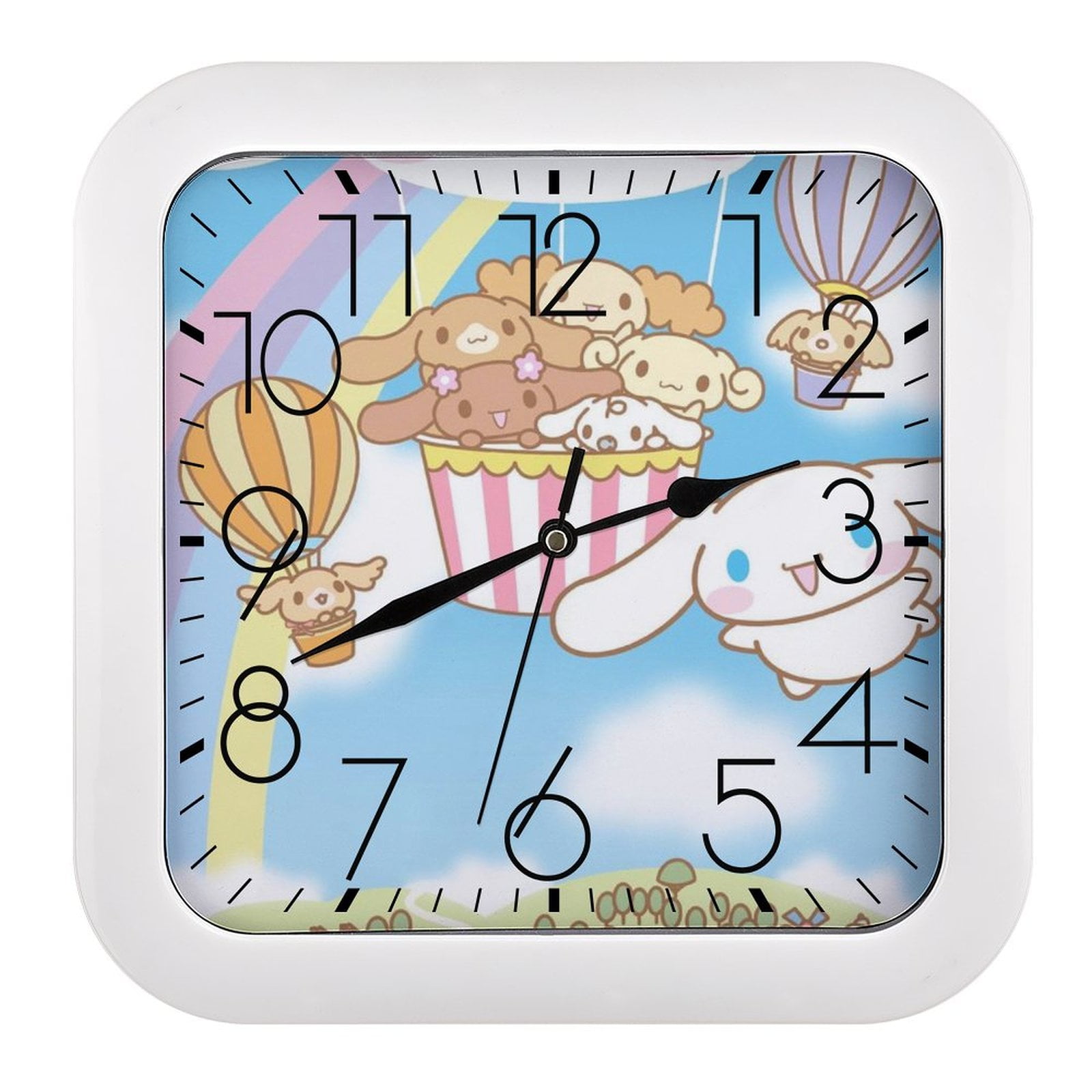 Cinnamoroll Square wall clock battery operated decorative - Walmart.com