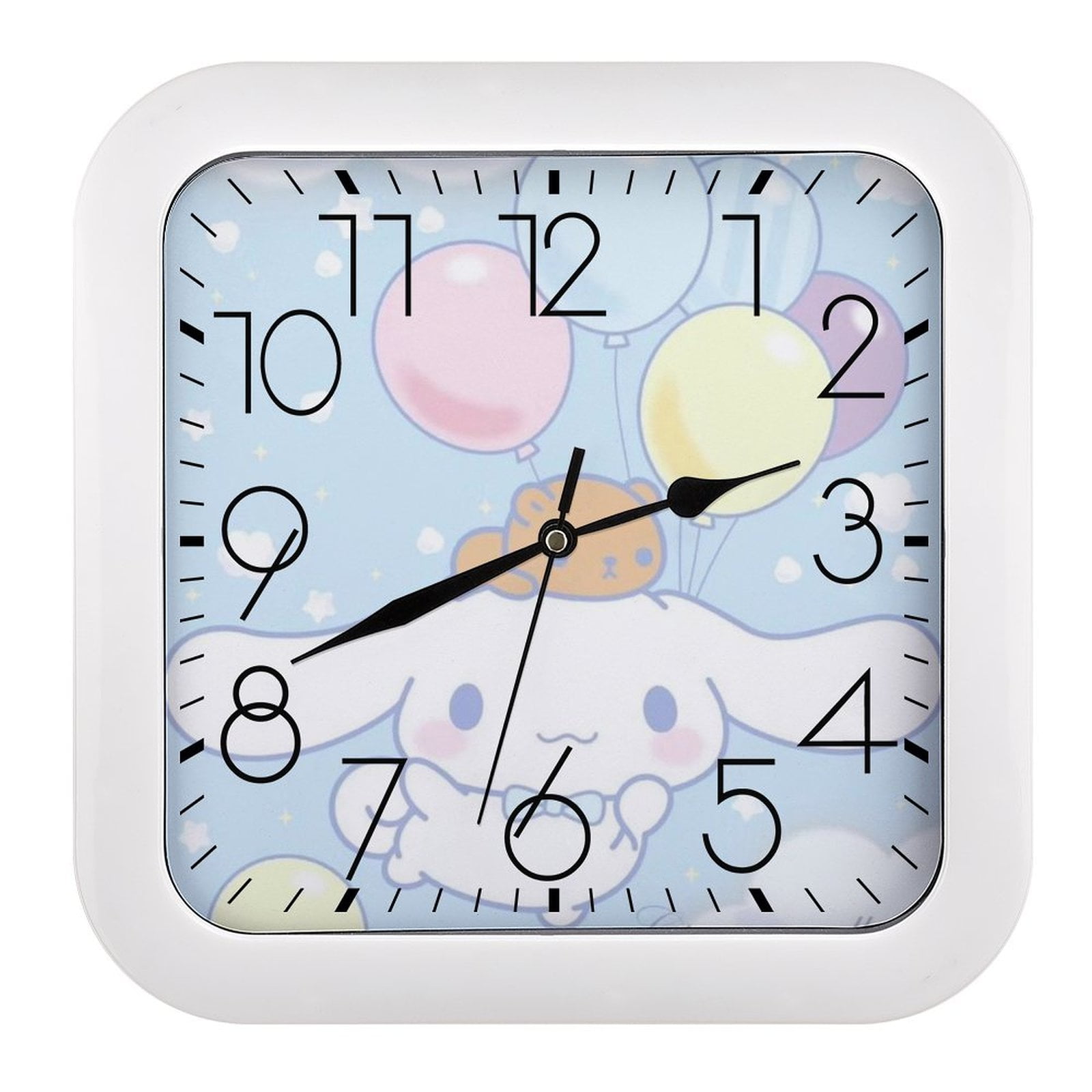 Cinnamoroll Square wall clock battery operated decorative - Walmart.com
