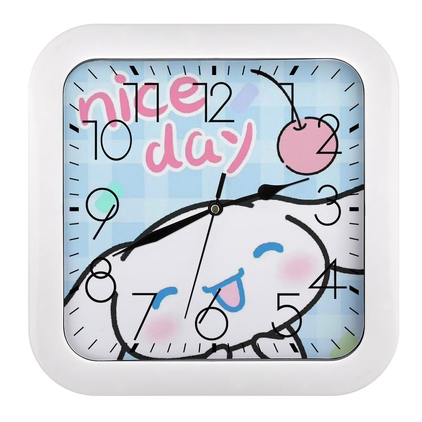 Cinnamoroll Square wall clock battery operated decorative - Walmart.com