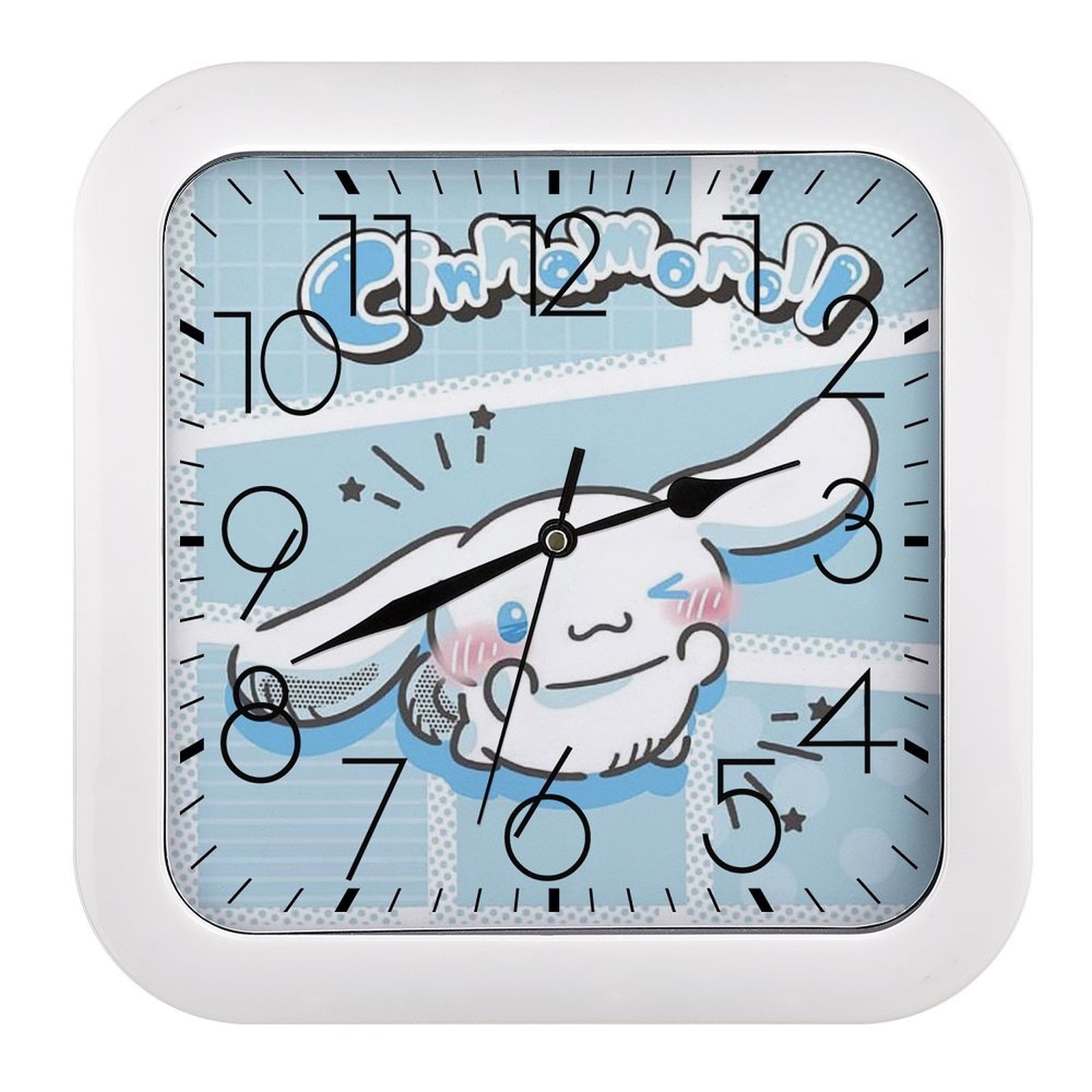 Cinnamoroll Square wall clock battery operated decorative - Walmart.com