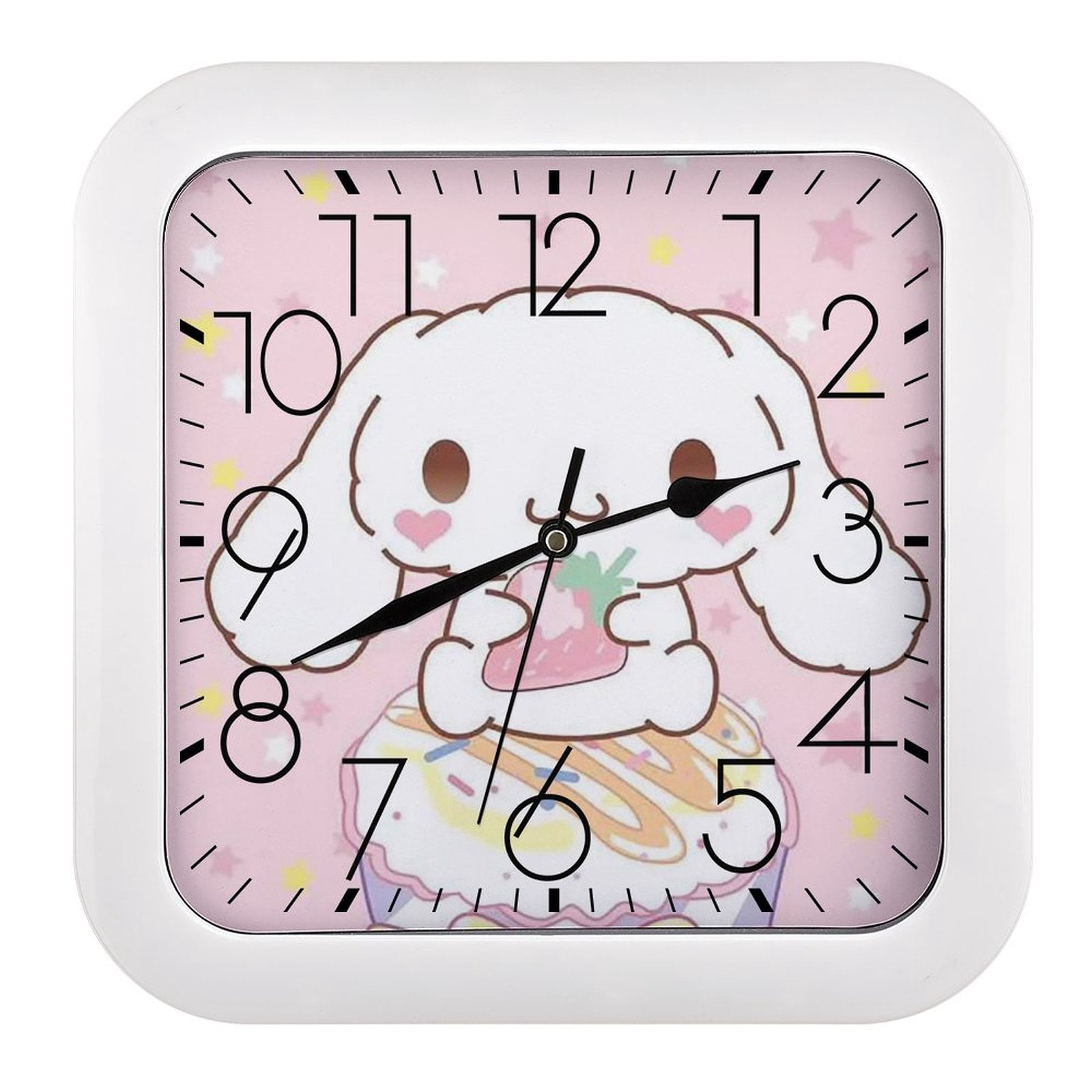 Cinnamoroll Square wall clock battery operated decorative - Walmart.com