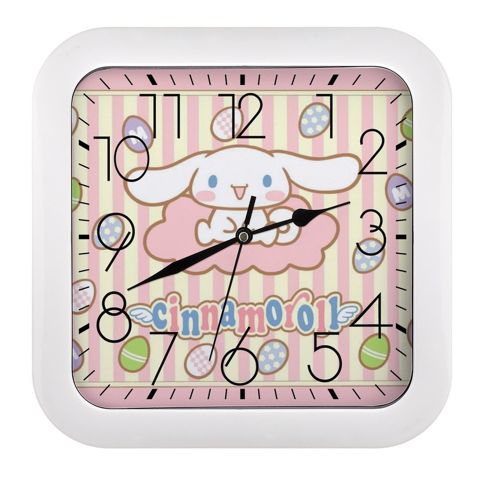 Cinnamoroll Square wall clock battery operated decorative - Walmart.com