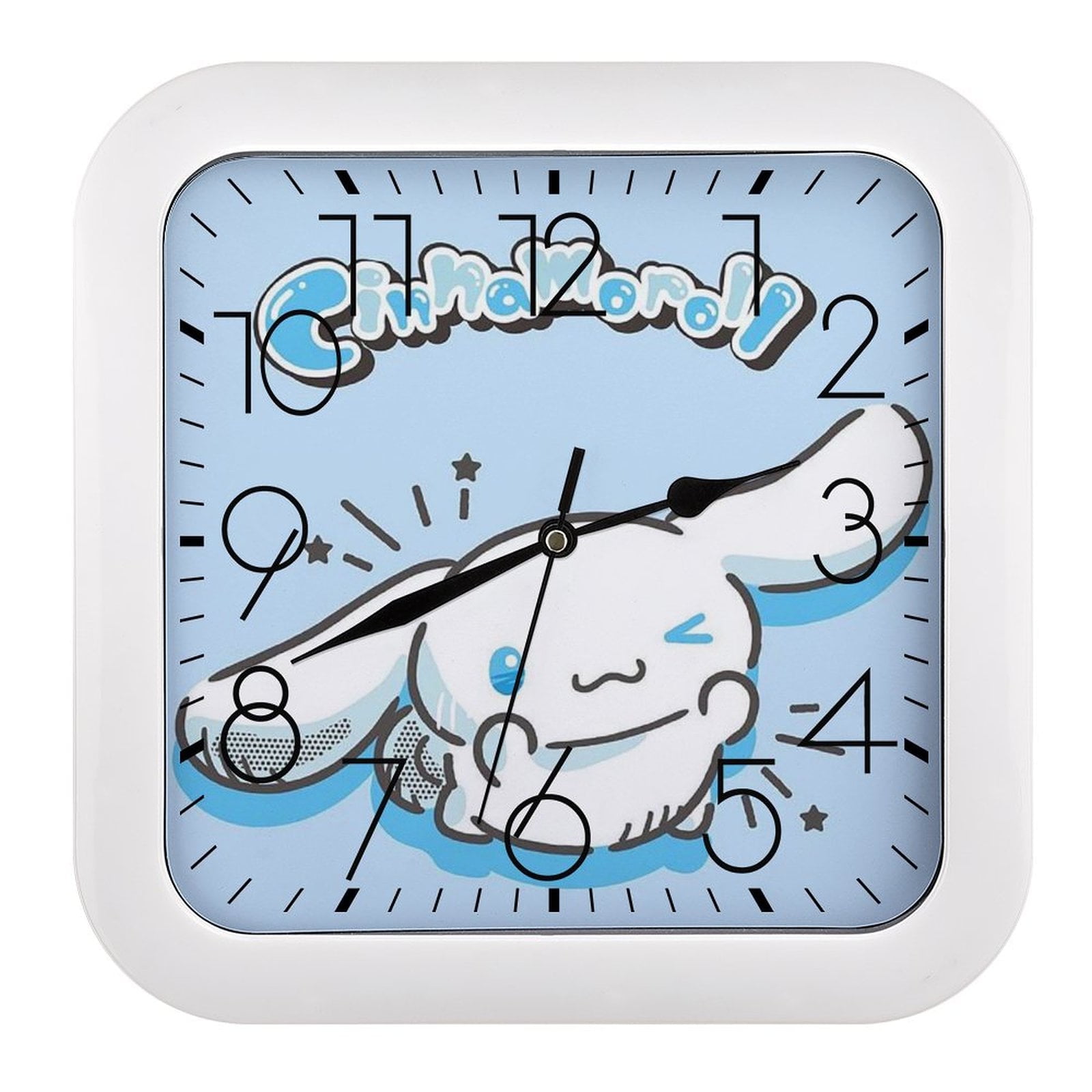Cinnamoroll Square wall clock battery operated decorative - Walmart.com