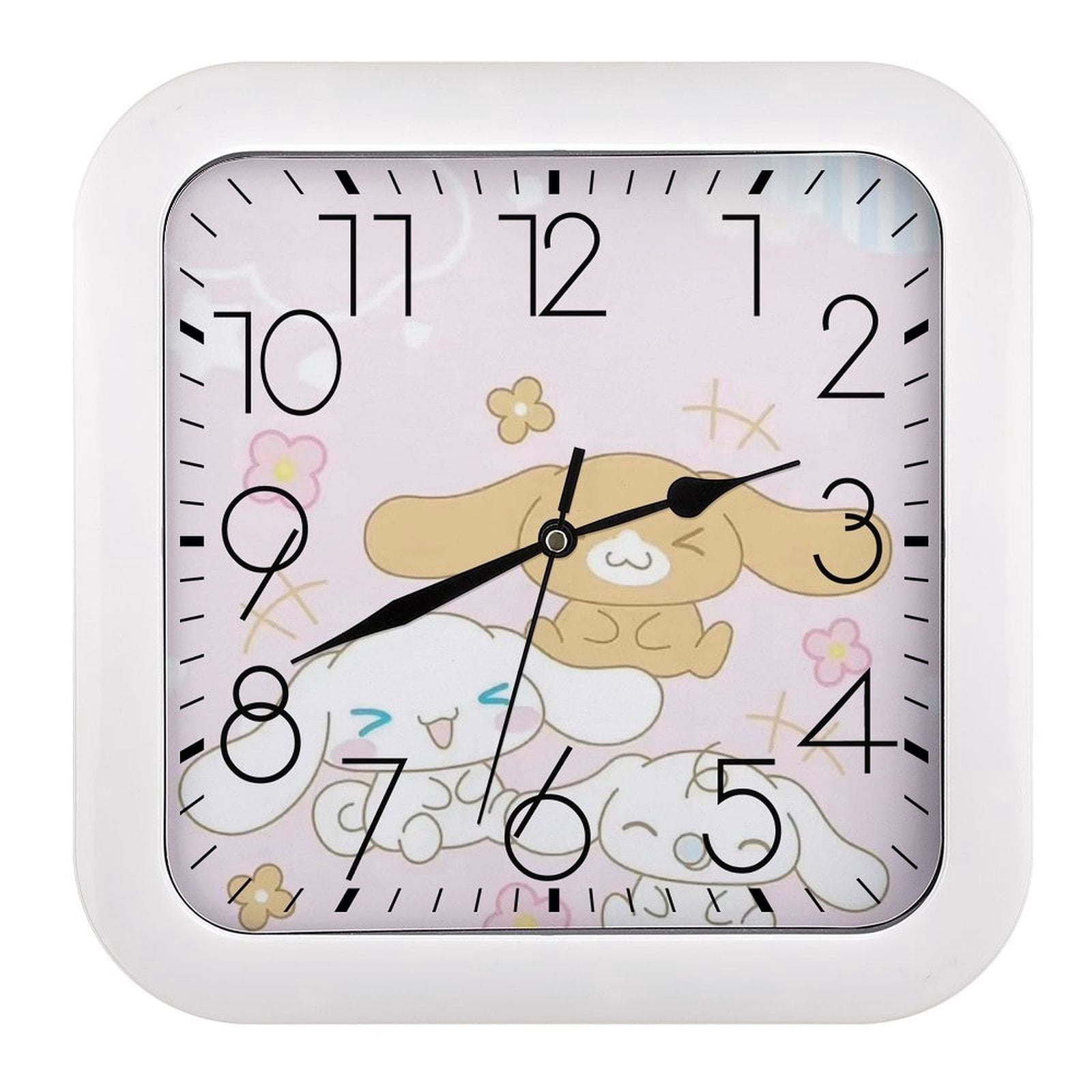 Cinnamoroll Square wall clock battery operated decorative - Walmart.com