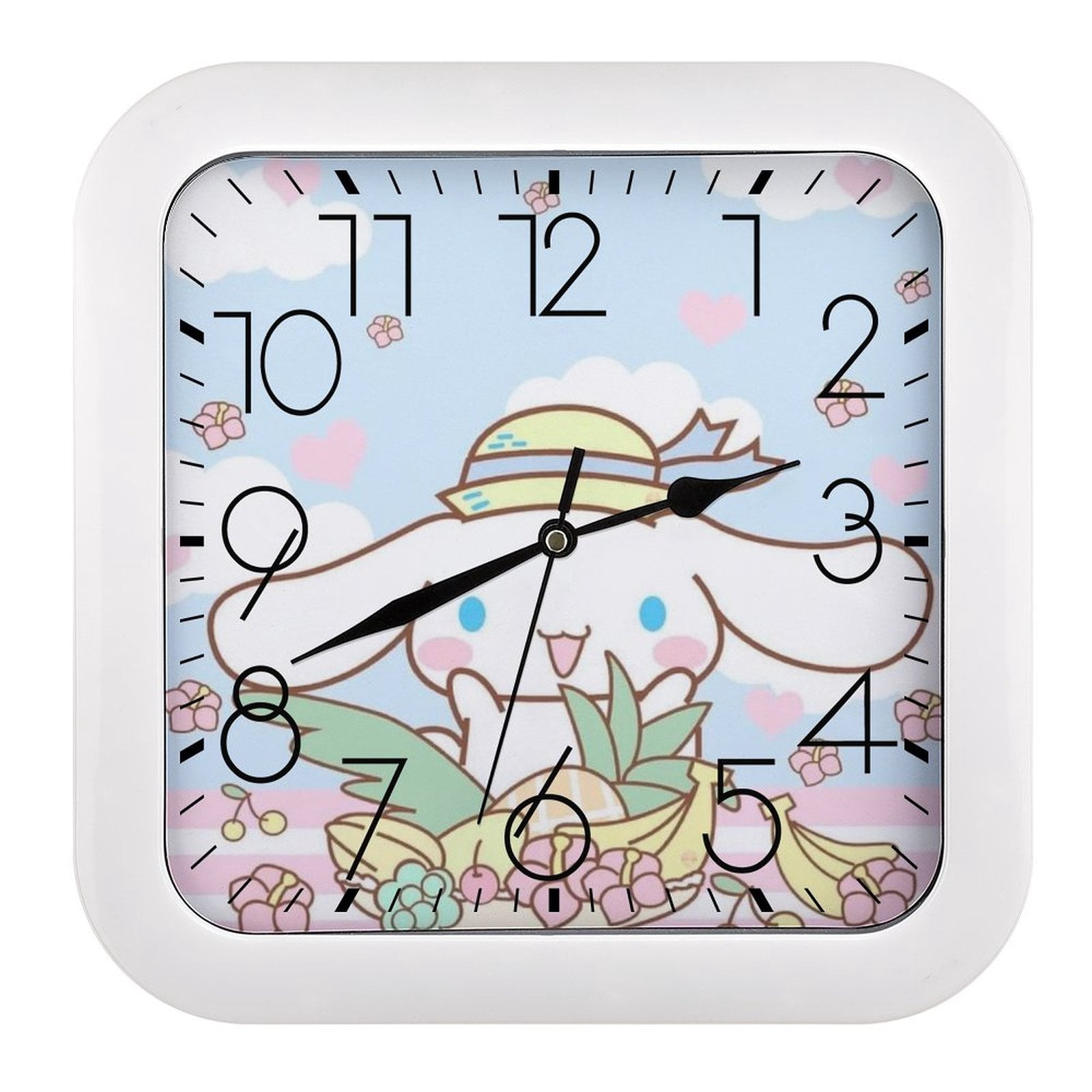 Cinnamoroll Square wall clock battery operated decorative - Walmart.com