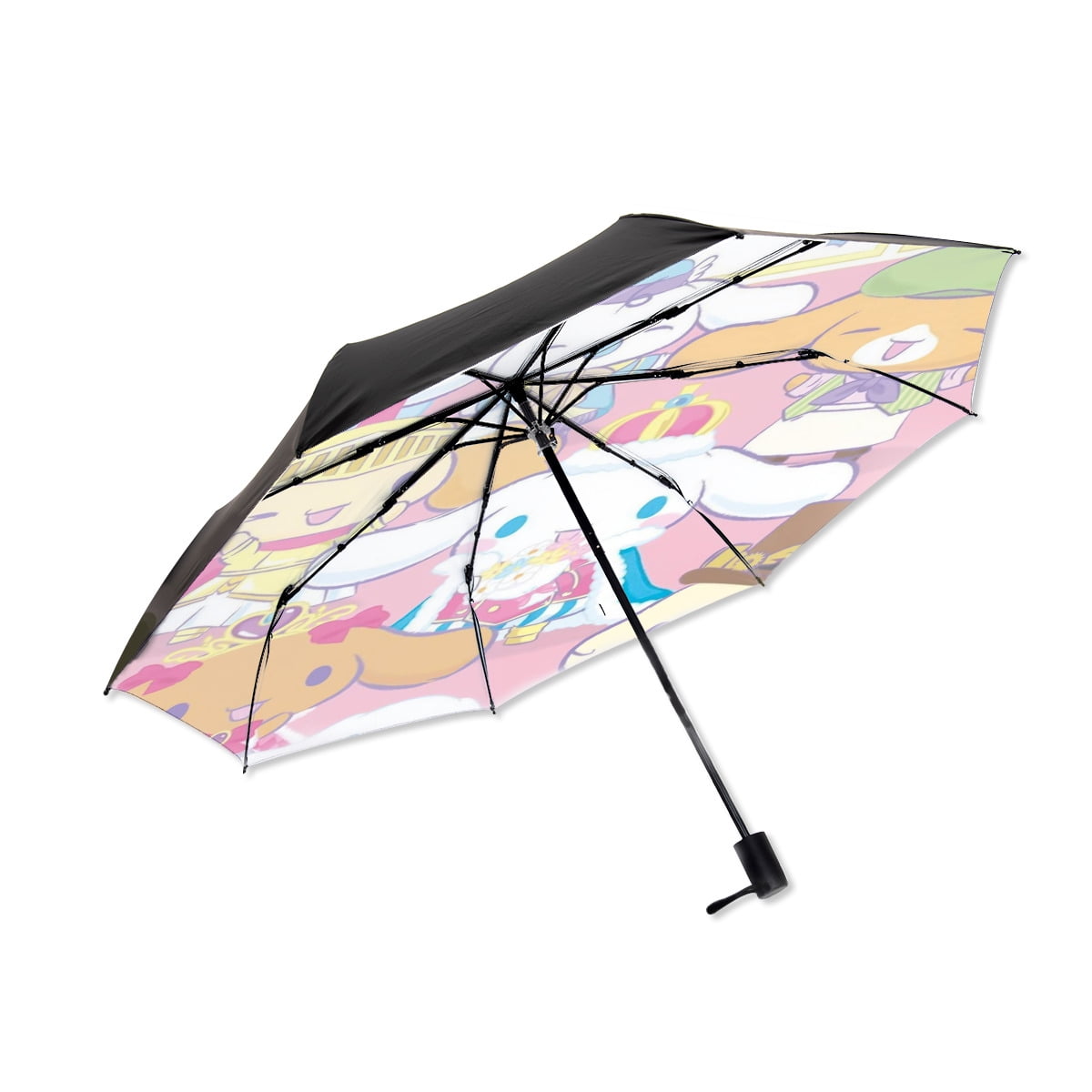 Cinnamoroll Sun umbrella, UV protection, sun protection and wind protection, automatic opening ...