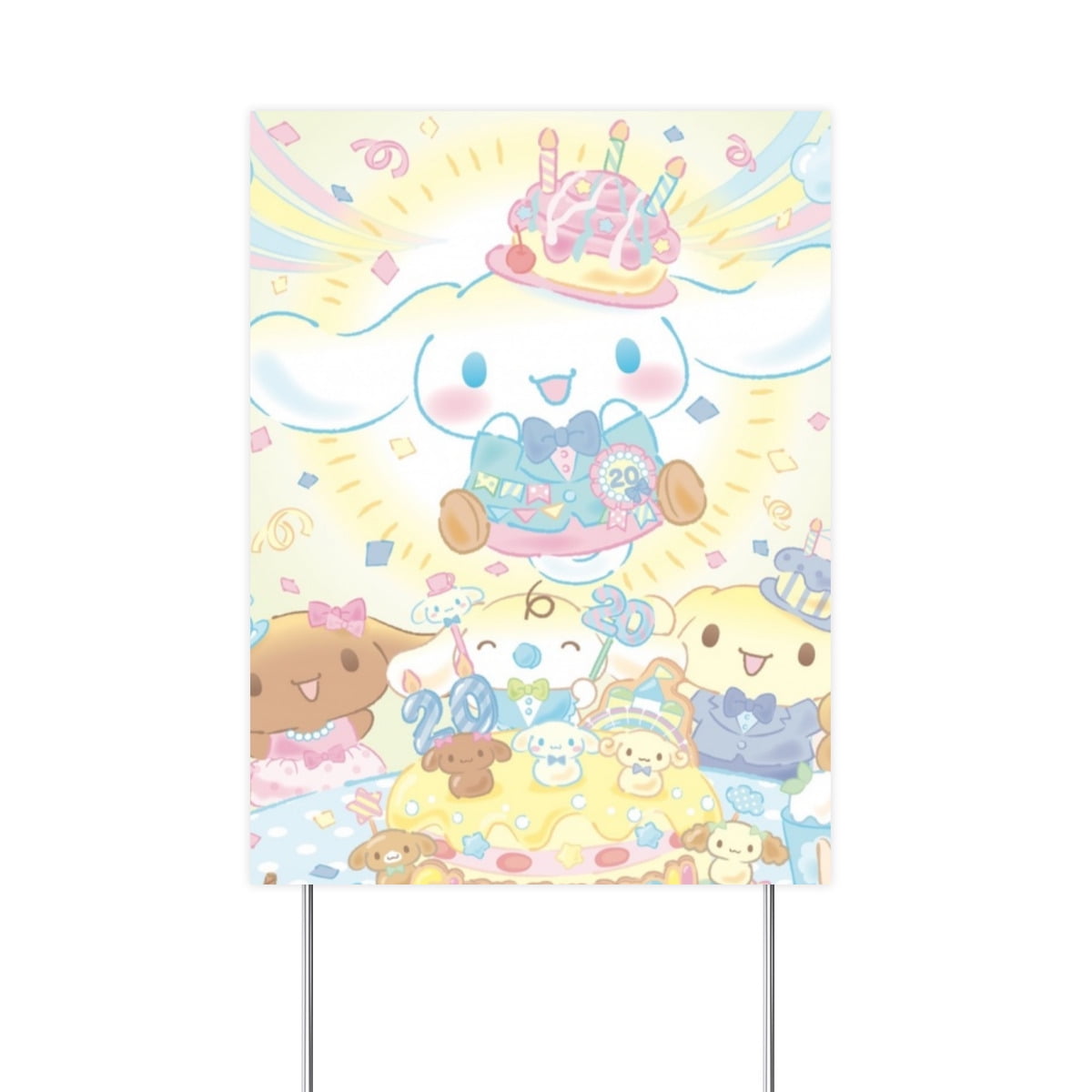 Cinnamoroll Vertical Yard Display Sign, 18 x 24 Inch Yard/Lawn ...