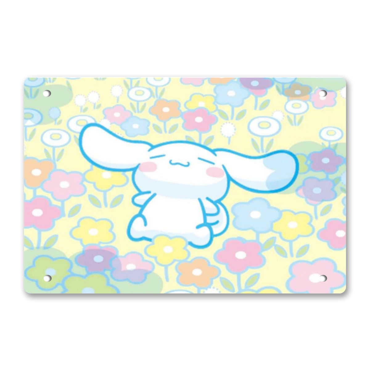 Cinnamoroll Wall Sign - Cartoon Aluminum Poster 12 X 8 Inch Home Bar ...