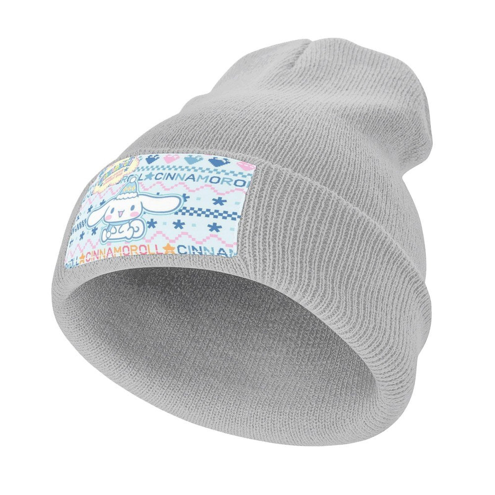 Cinnamoroll Winter Beanie Hats for Men Women, Warm Cozy Knitted Cuffed ...