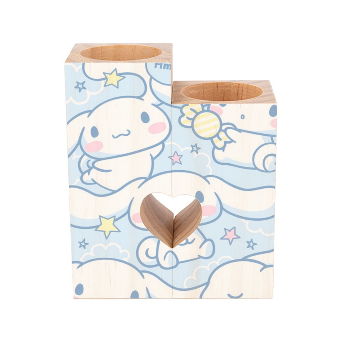 Cinnamoroll Wooden Candlestick Farmhouse Decoration - Pillar ...