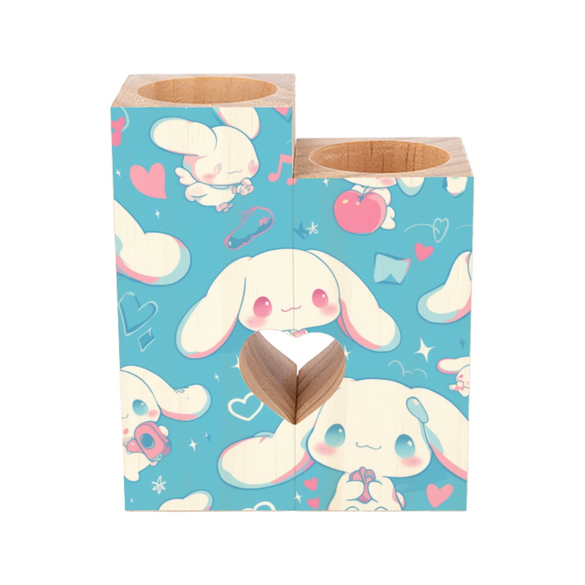 Cinnamoroll Wooden Candlestick Farmhouse Decoration - Pillar ...