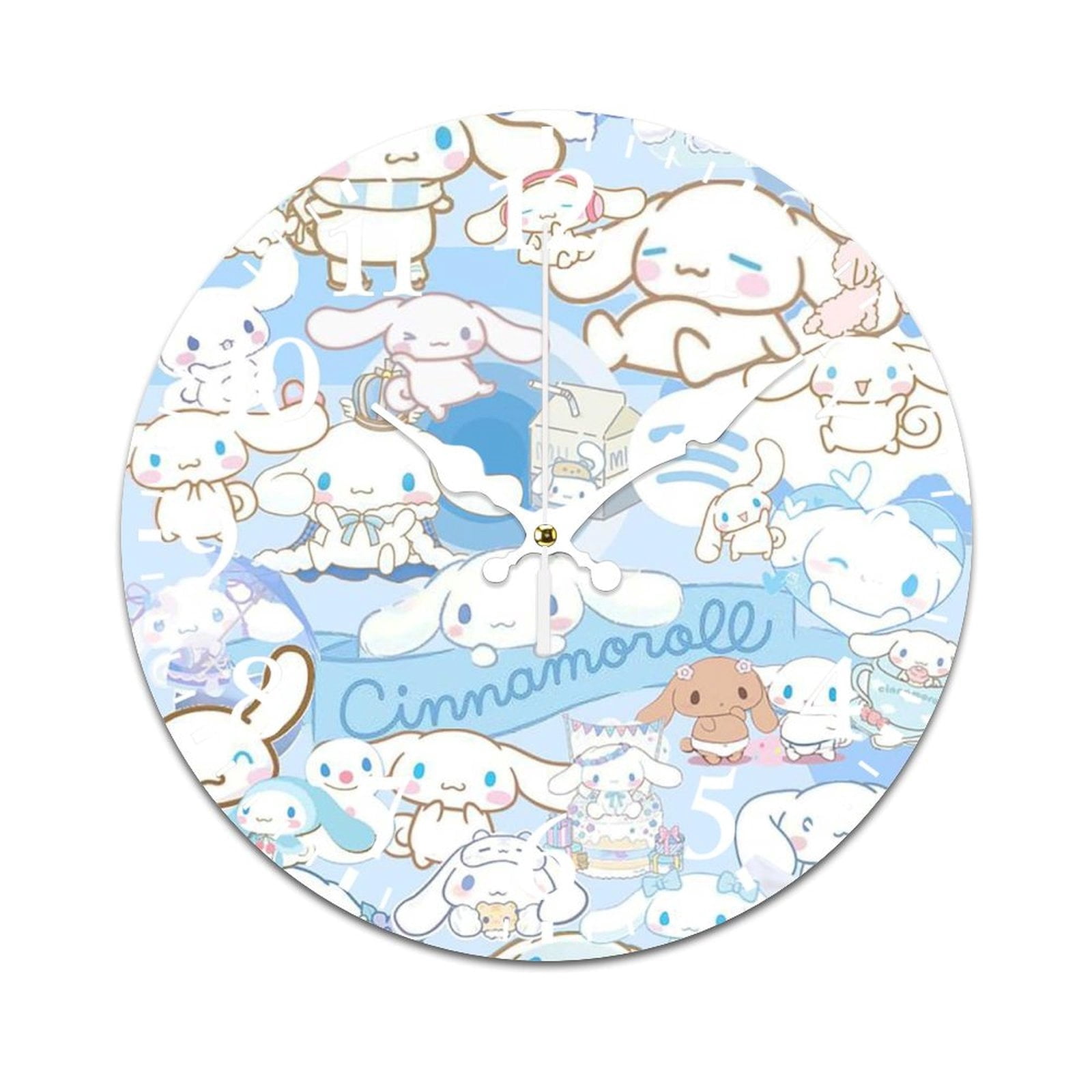 Cinnamoroll wall clocks battery operated decorative 30cm/11.8in ...
