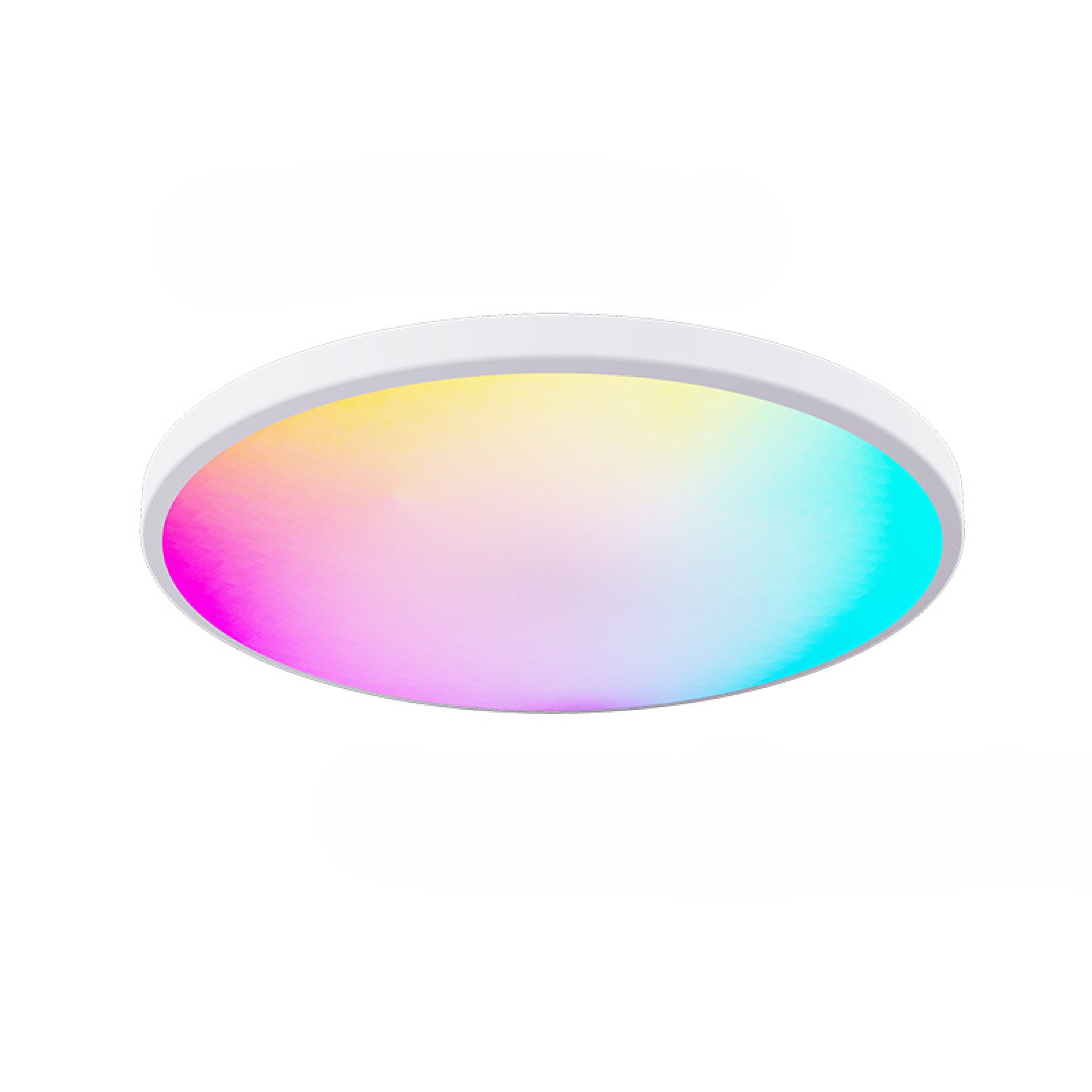 Cinny 24W Ceiling Light with RGBCW Full Color Dimming, Smart RF Remote ...