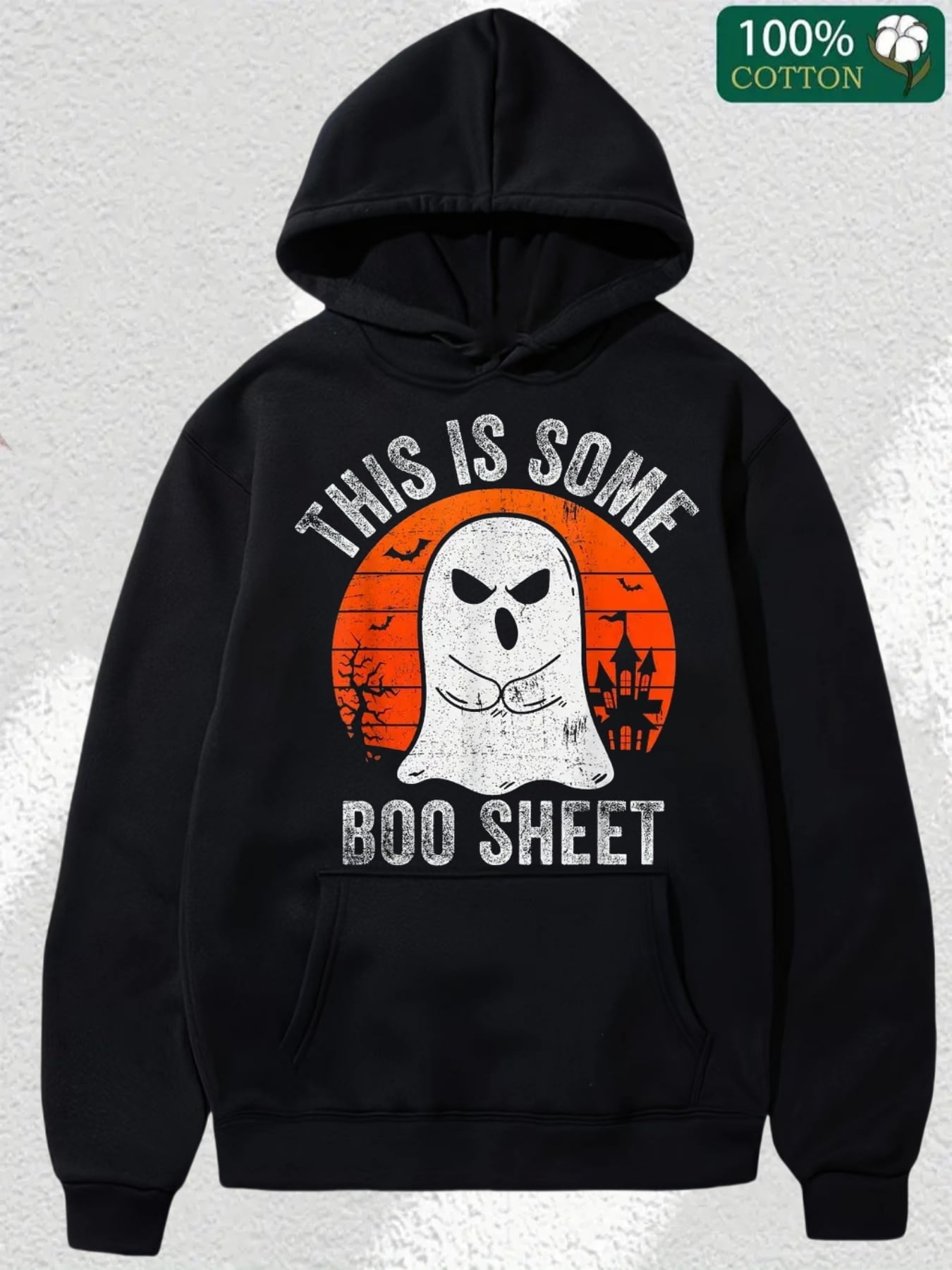 Cinolinkintera Men's Cotton Hoodie This Is Some Boo Sheet Men's ...