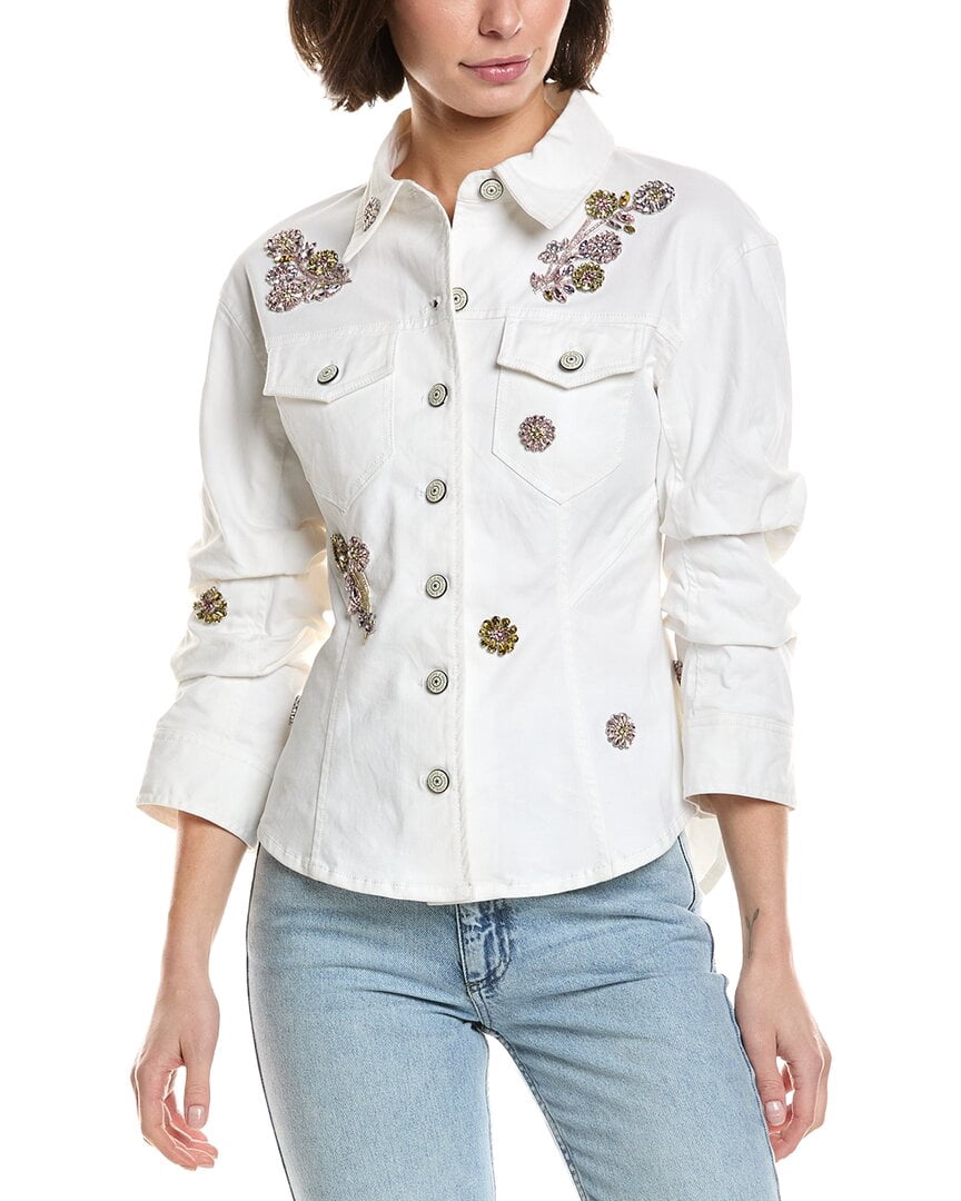 Cinq à Sept womens Ivy Canyon Jacket, 10, White - Walmart.com