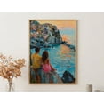 Cinque Terre Italy Coast Colorful Houses Impasto Manarola Sunset Summer ...