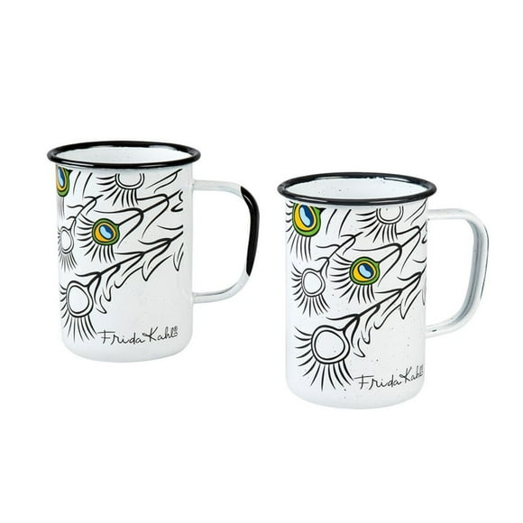 Set of Six Coffee Cups in Various Styles and Sizes for Home and Office