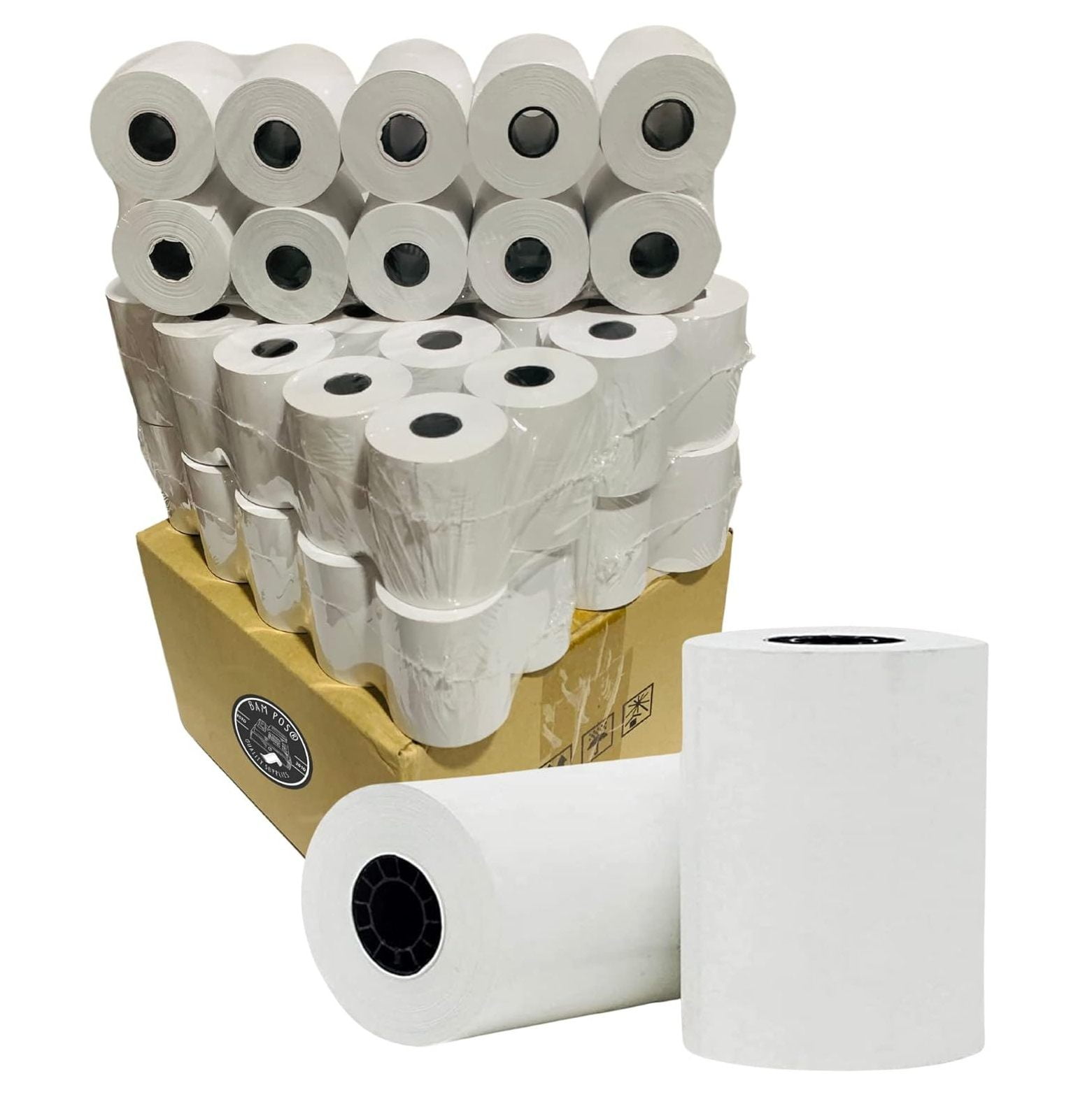 CintBllTer 1-Ply Thermal Paper - 2-1/4 x 50' | Compatible With Ingenico ...