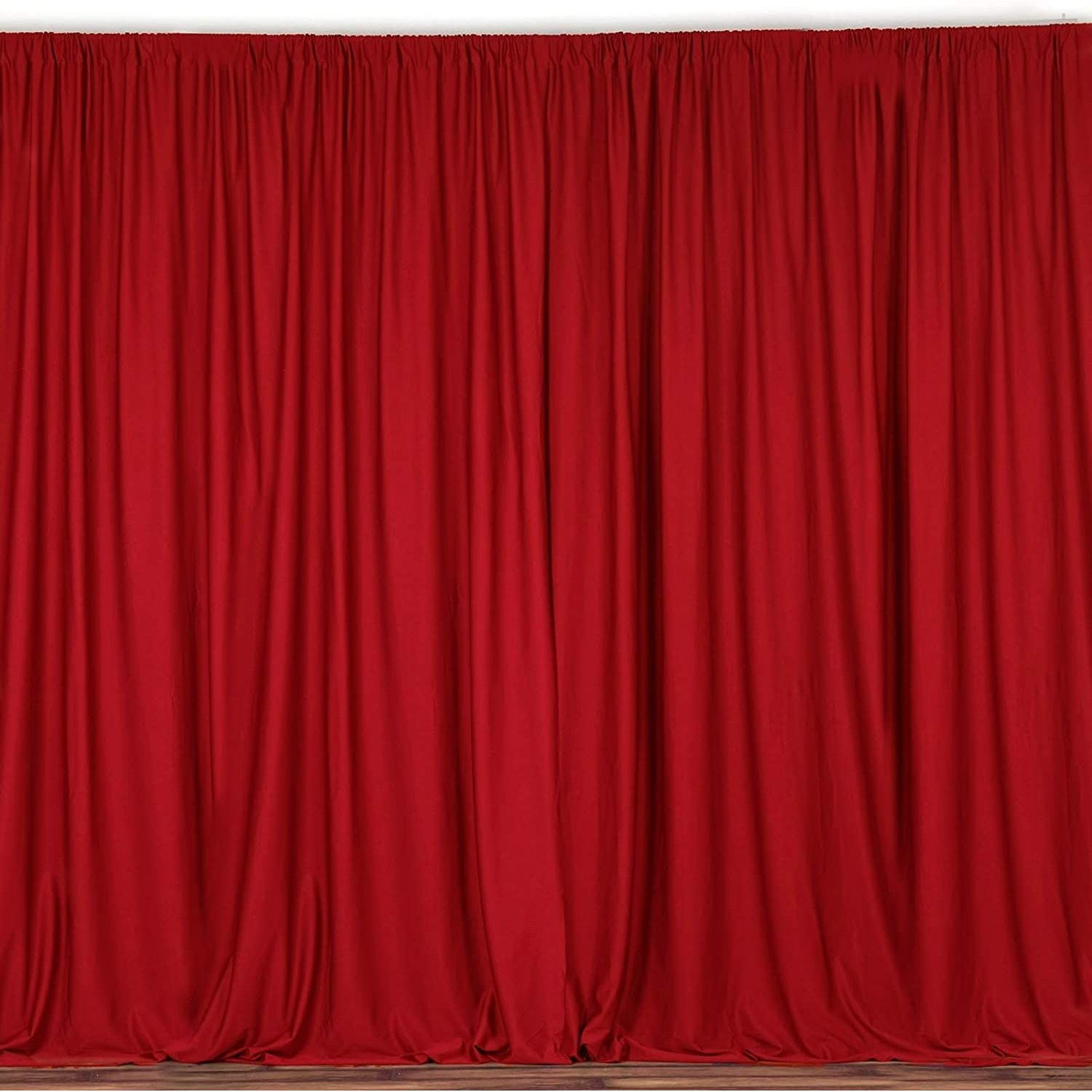 CintBllTer 100% Polyester Window Curtain/Stage Backdrop Curtain ...