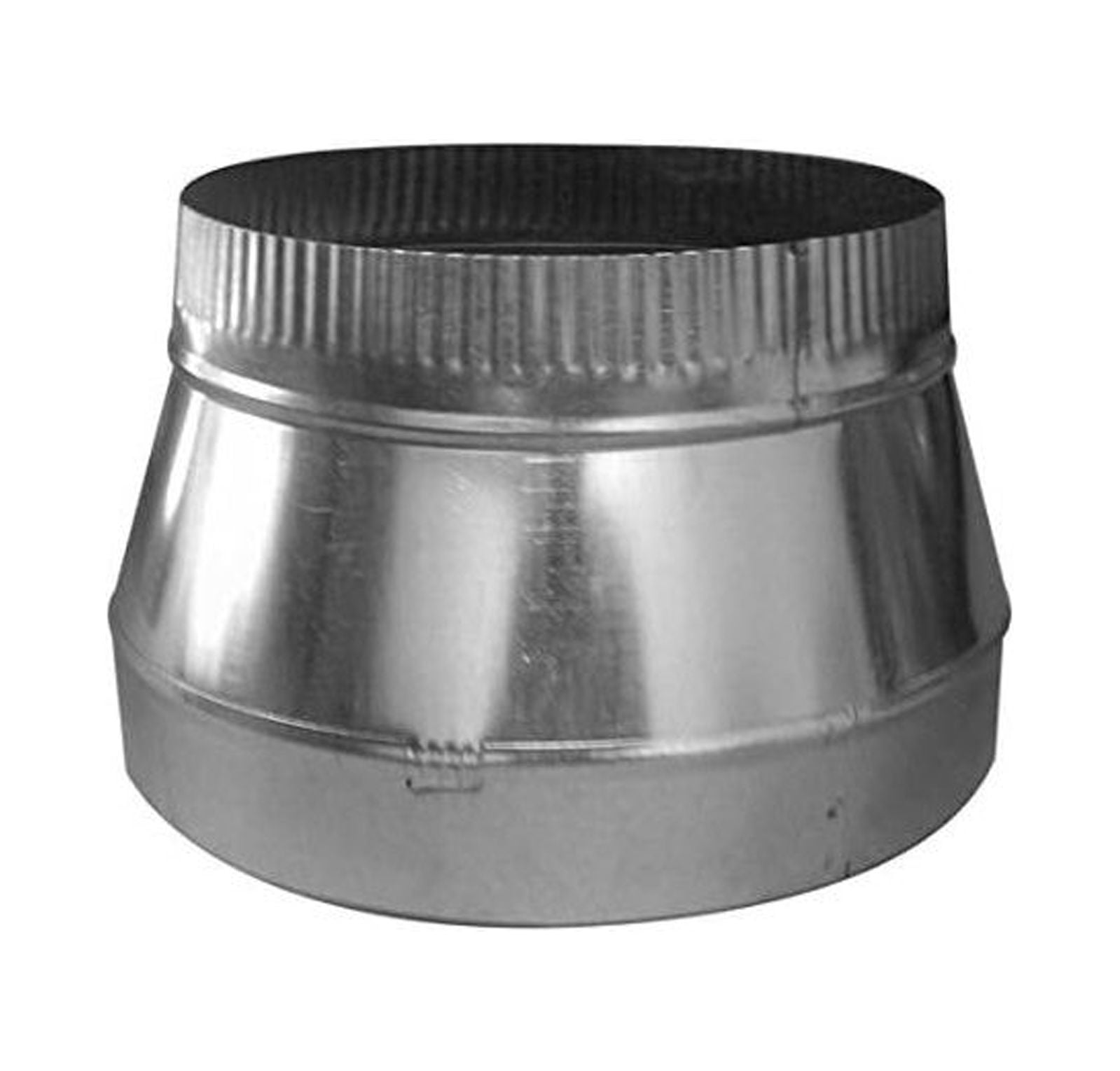 CintBllTer 12" x 10" Duct Reducer, Single Wall Galvanized Metal Fitting ...