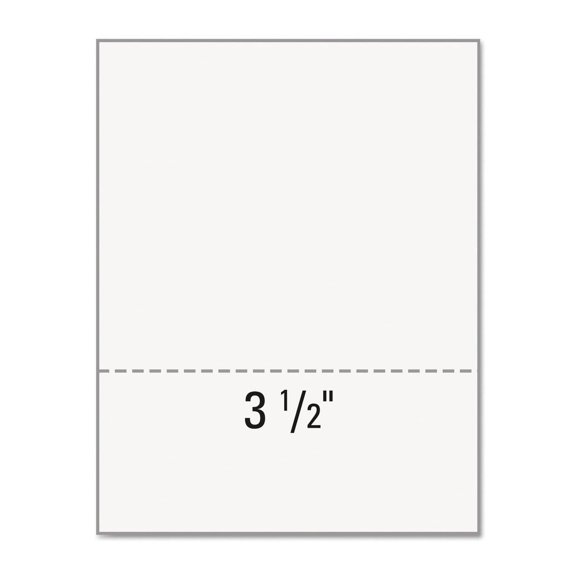 Perforated Printer Paper