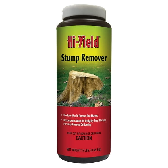 Potassium Nitrate Stump Removal