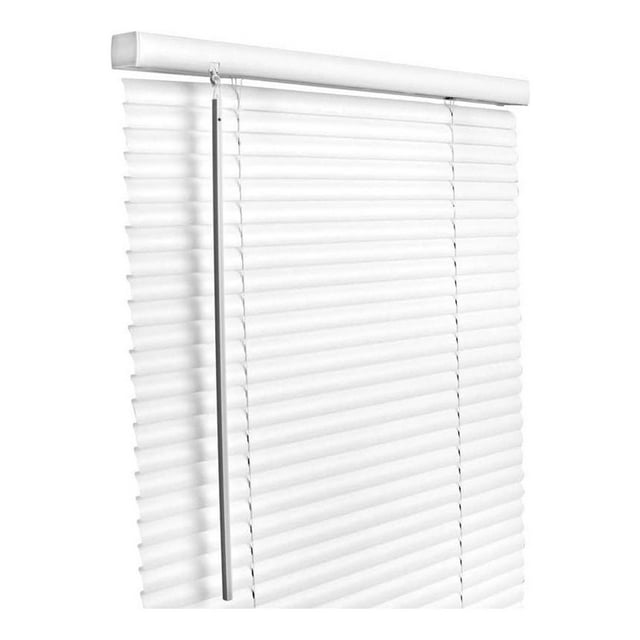 CintBllTer 34x64 Static-Resistant Cordless Vinyl Blinds in White ...