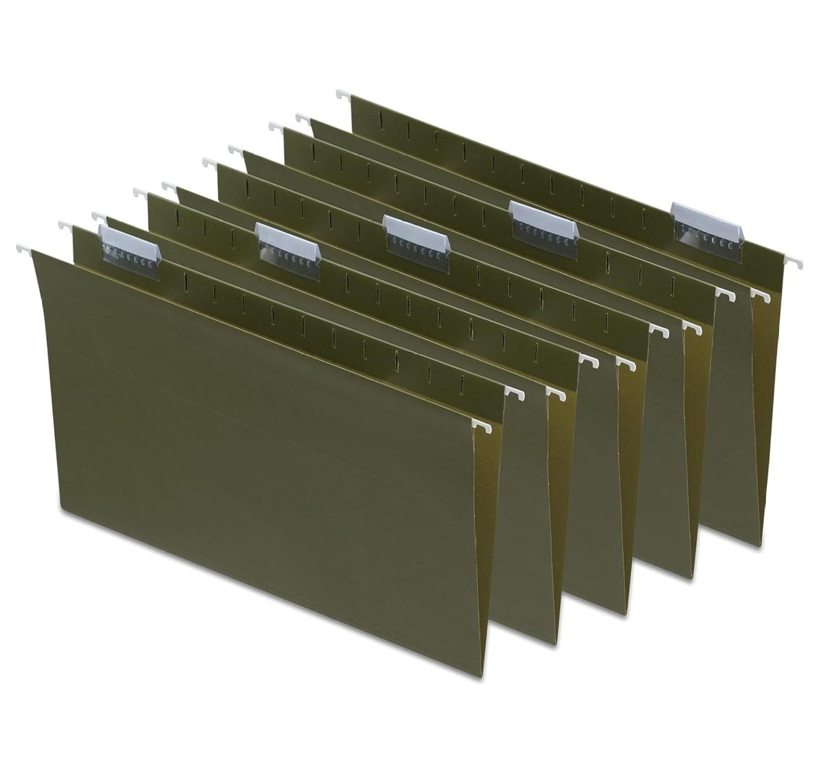 CintBllTer 490853 Recycled Hanging File Folders 5 Tab Legal Size Standard Green 50/BX - Walmart.com