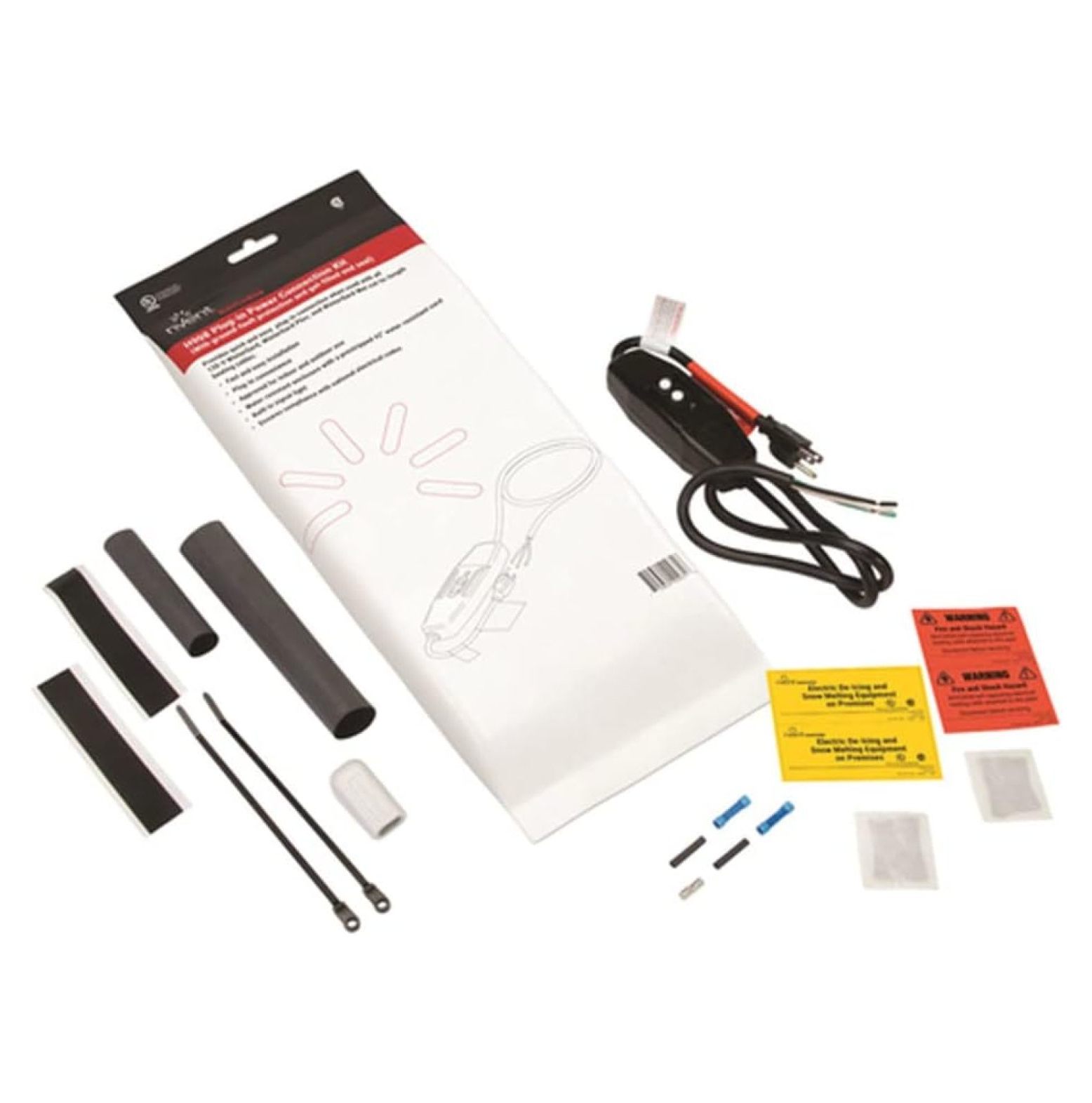 893515-000 RAYCHEM EasyHeat 120V Plug-in Power Connection Kit, Standard ...