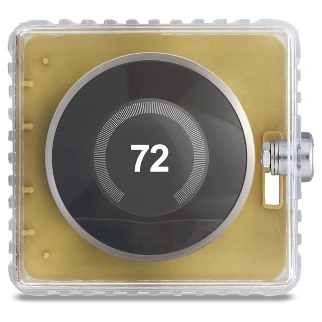 CintBllTer A/C Thermostat Lock Box with Key XS 1pk - Plastic Locking ...