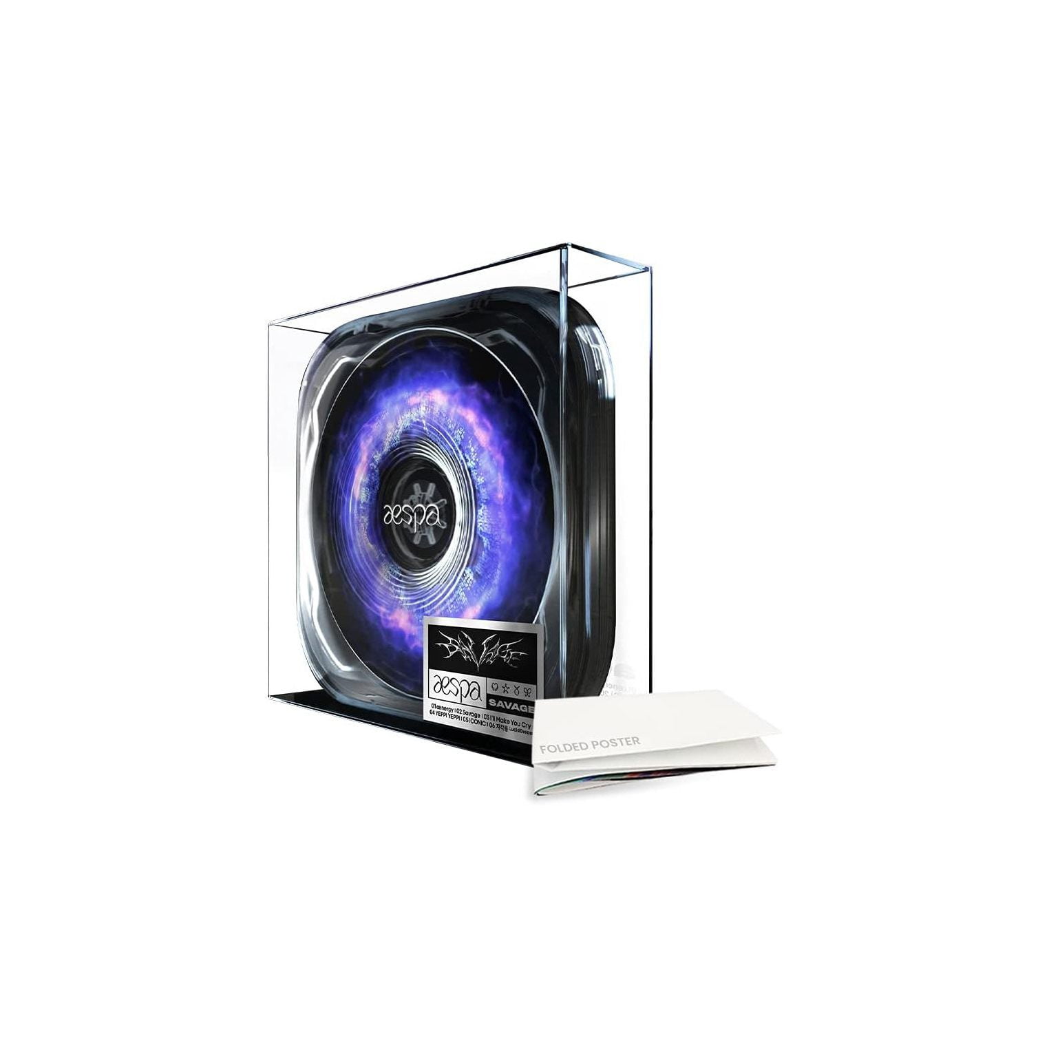 CintBllTer AESPA SAVAGE Case Version 1st Mini Album [Incl. Extra Aespa ...