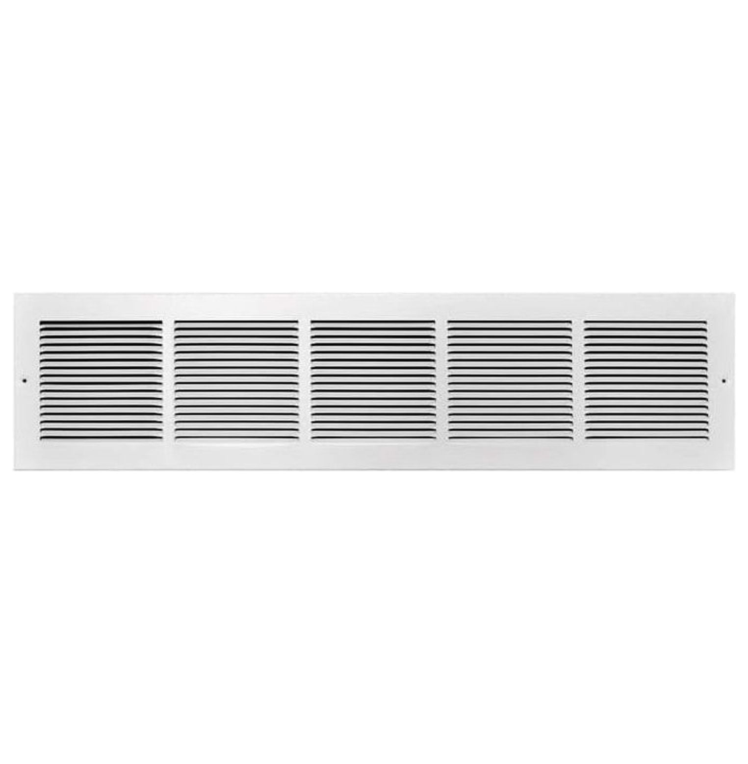 CintBllTer C123RW 30X6 Baseboard Return Air Grille 30" x 6" White ...