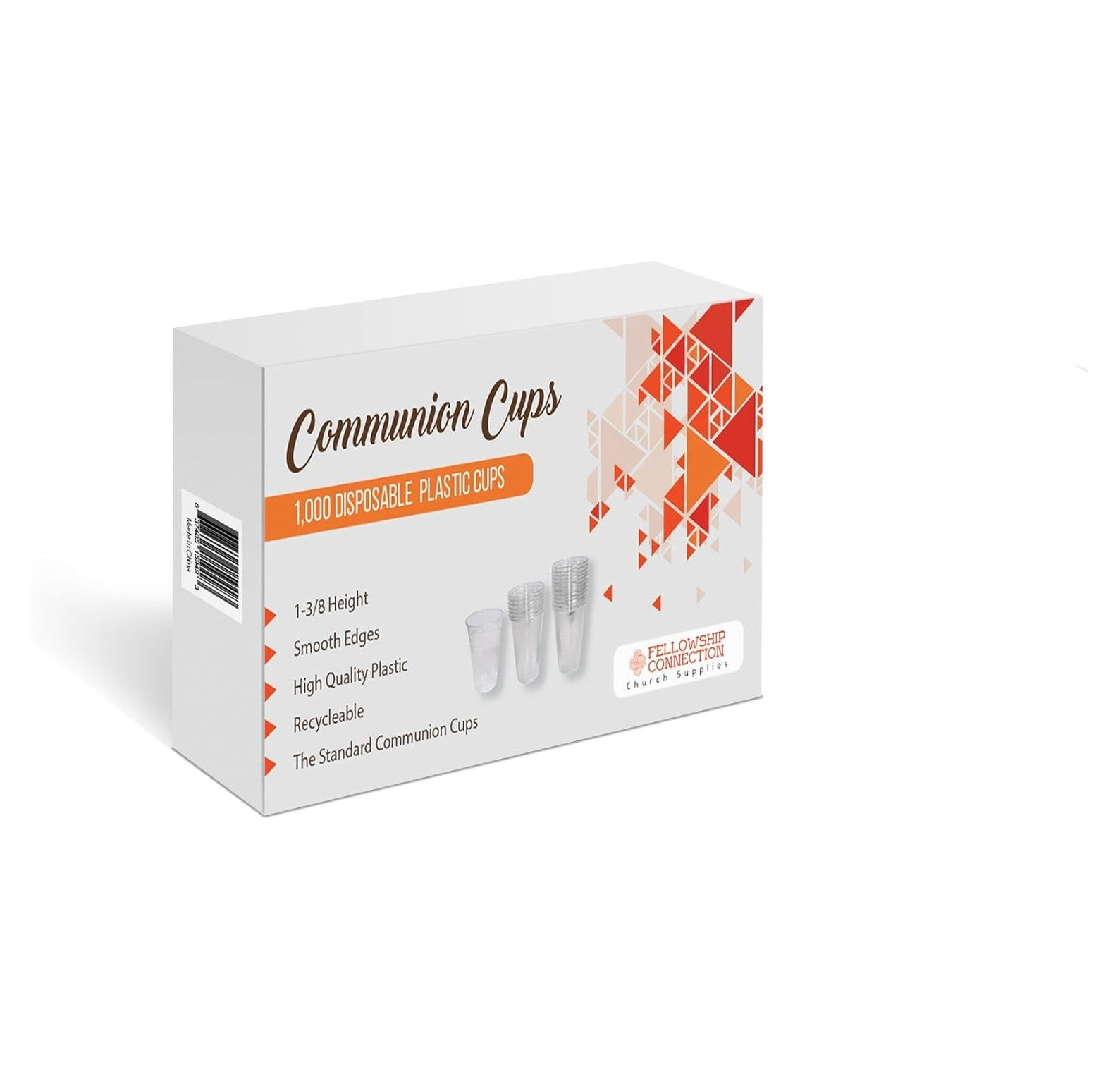 CintBllTer Communion Cups - 1000 Cups Per Box - Plastic - Fits Standard ...