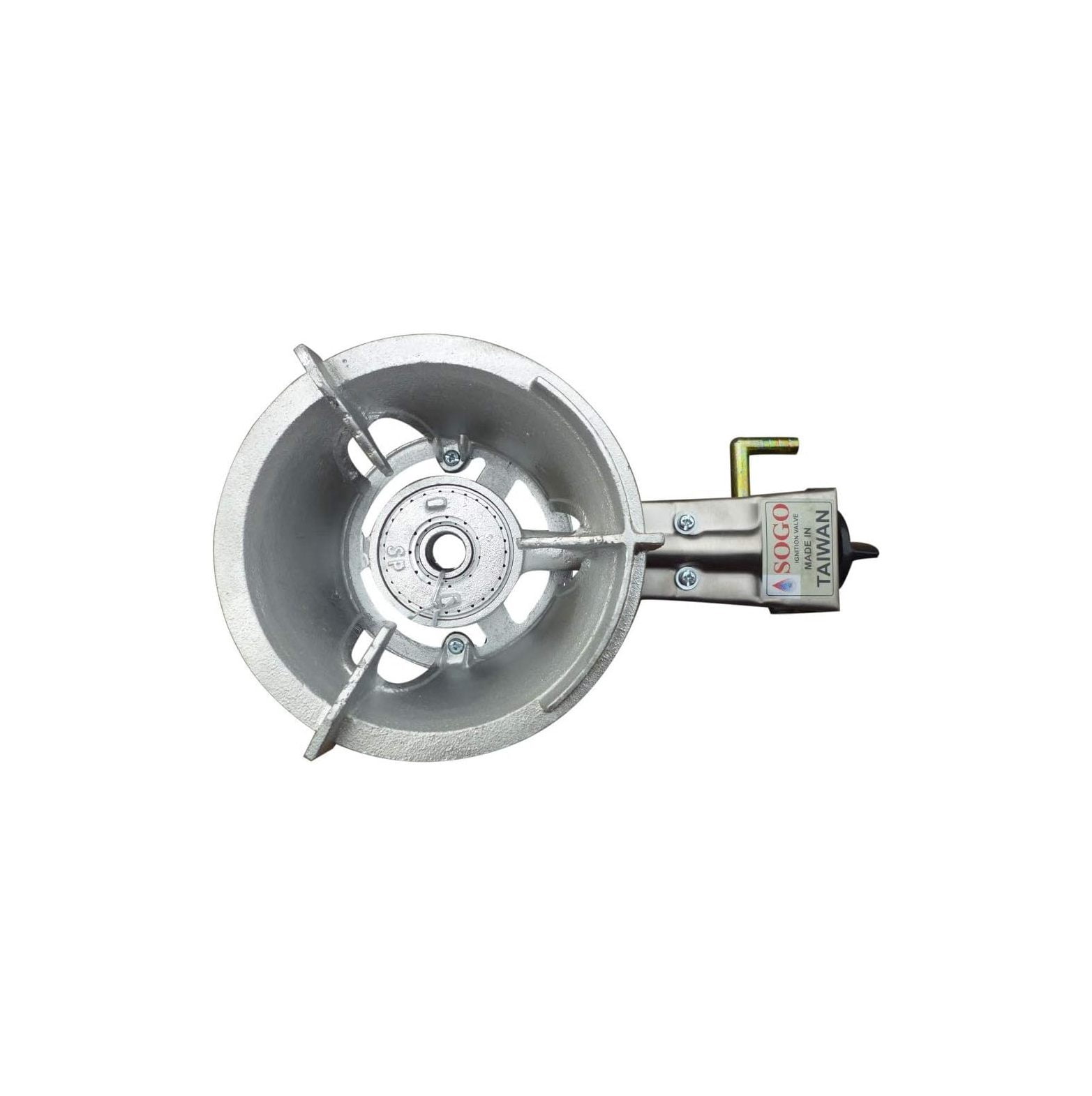 CintBllTer Compact 9 High Pressure Propane Cast Iron Wok Stove Burner ...