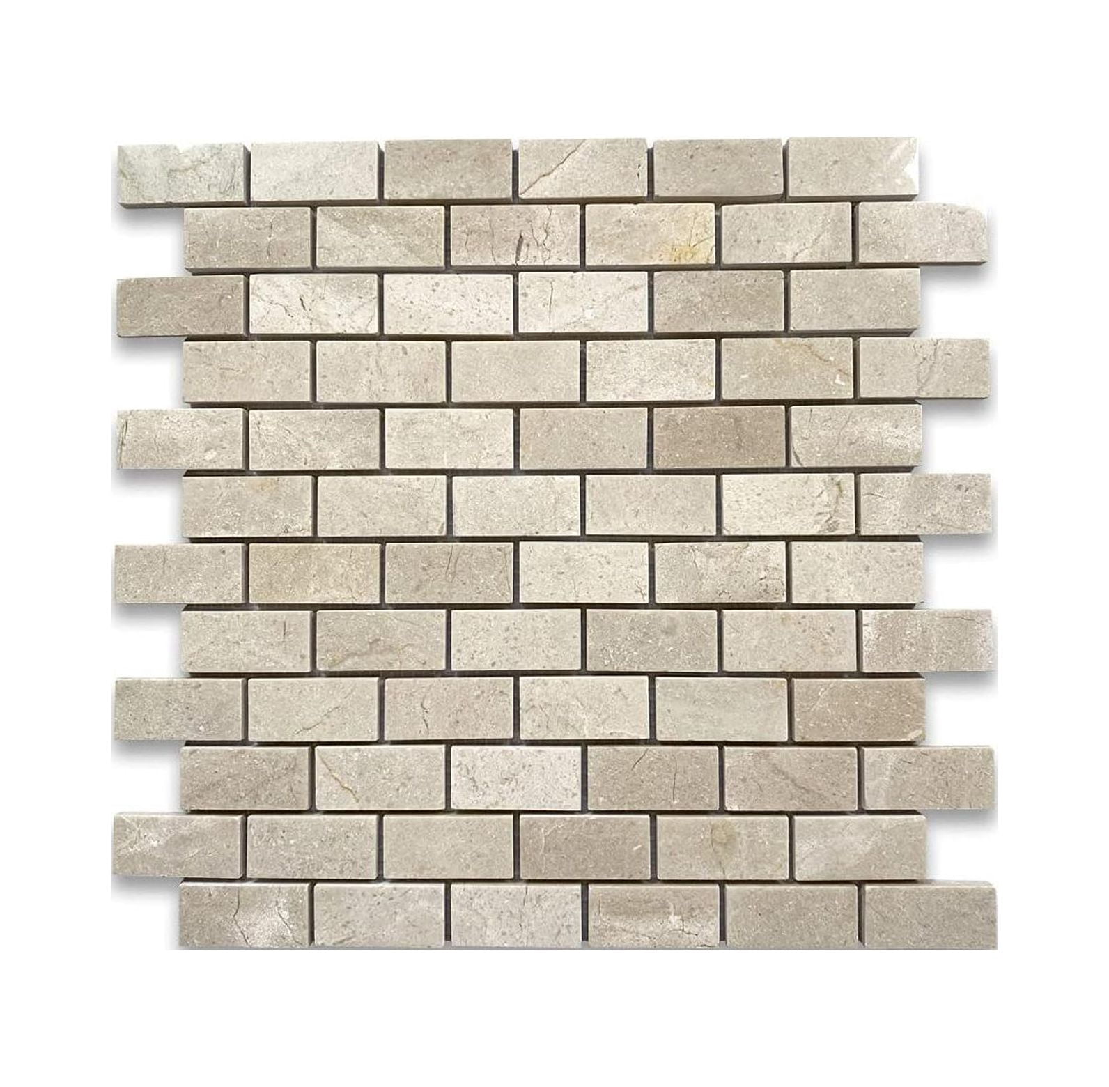 CintBllTer Crema Marfil Marble 1x2 Medium Brick Mosaic Tile Polished ...