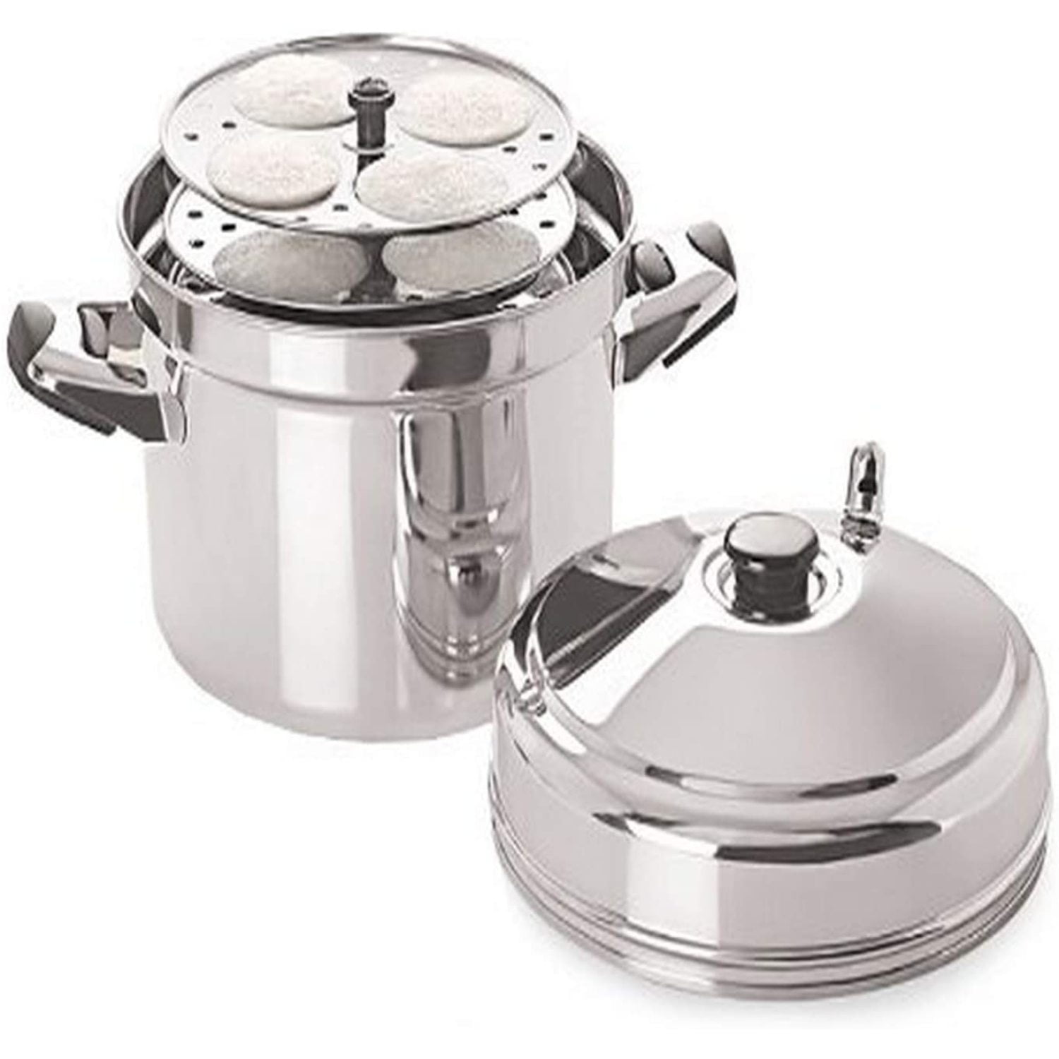 CintBllTer IC-206 6-Rack Stainless Steel Idli Cooker with Strong ...