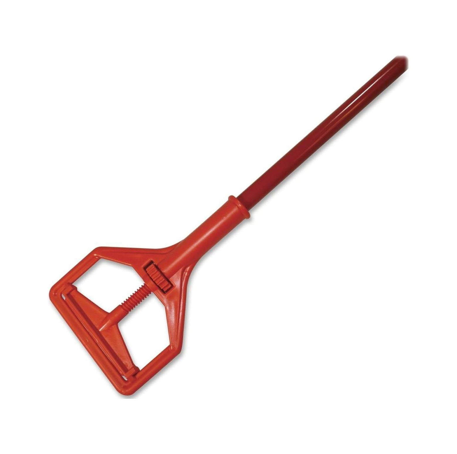 CintBllTer Janitor Style Screw Clamp Mop Handle, Fiberglass, 64 ...