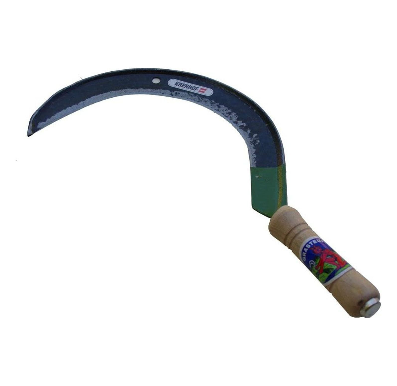 CintBllTer Krenhof/Offner Hand Scythe - Reaping Sickle Longer Round ...