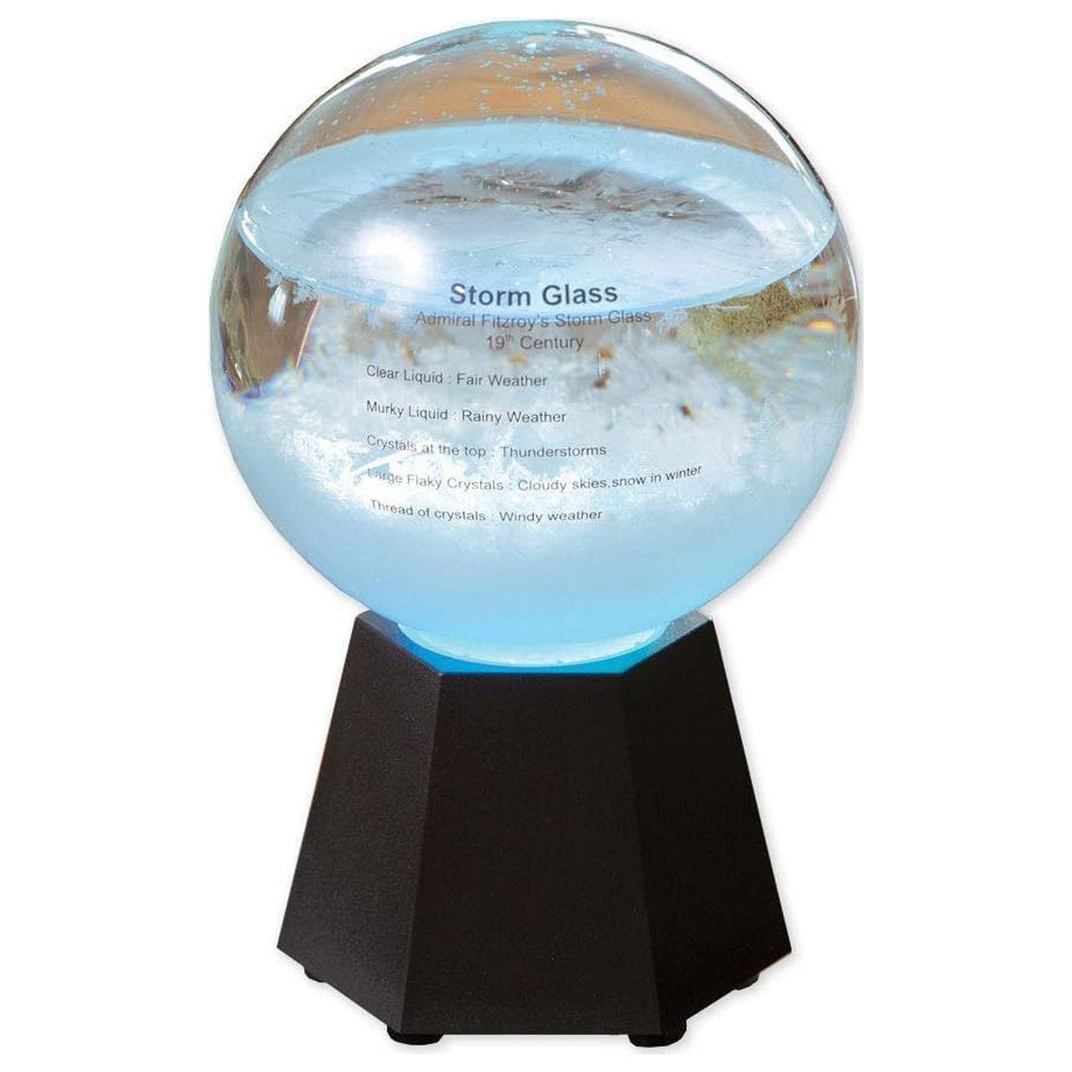 CintBllTer - LED Light-Up Color Changing Admiral Fitzroy Storm Glass ...