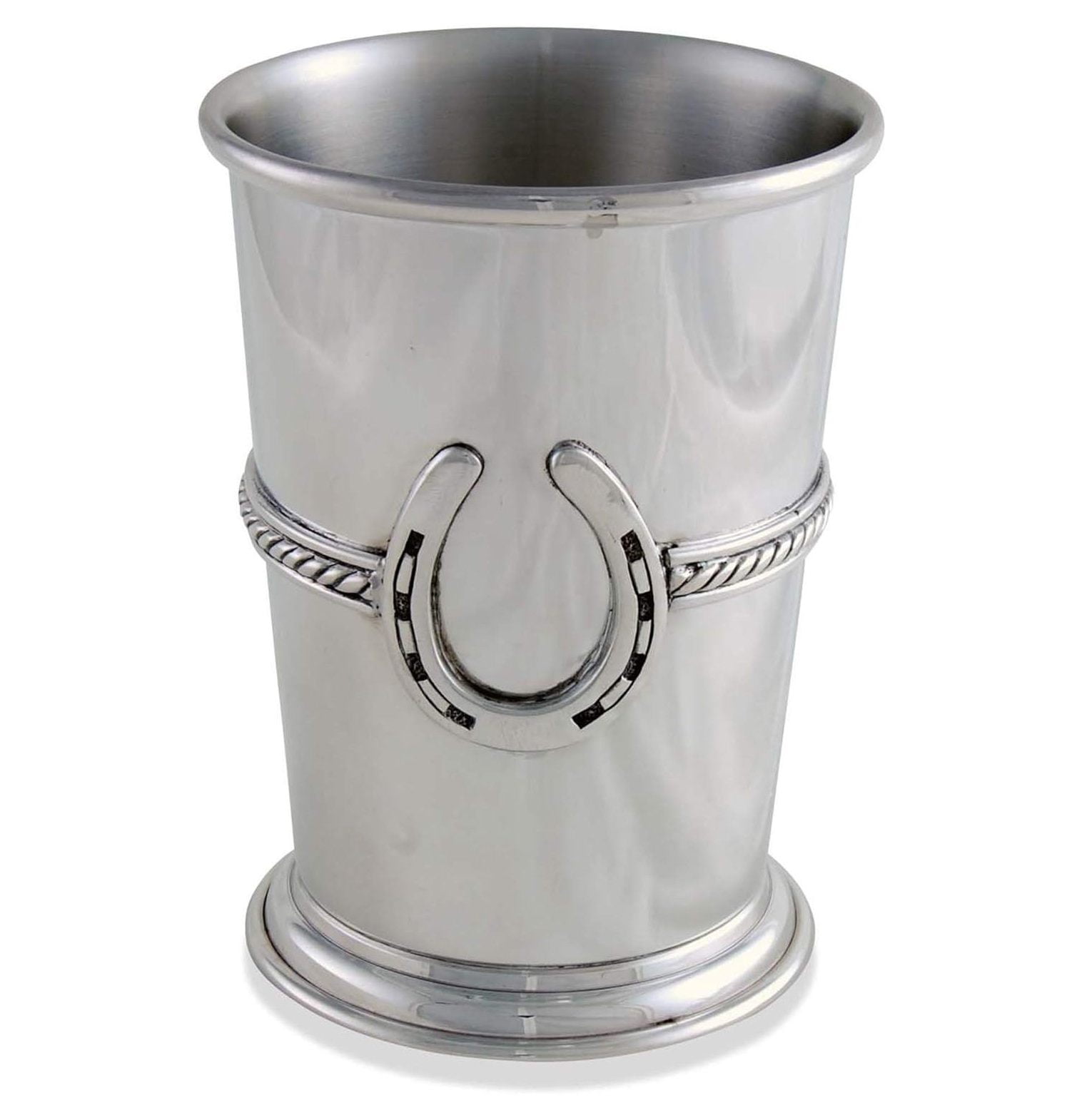 CintBllTer Pewter Horse Equestrian Julep Cup Heavy Solid 4.25 inch Tall ...