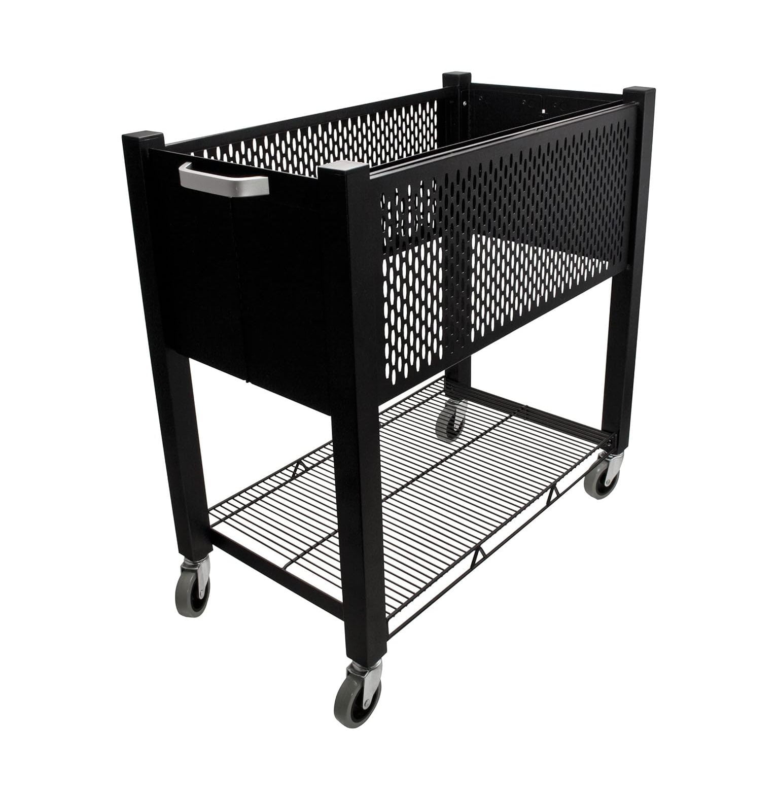 CintBllTer Products InstaCart Open-Top File Cart, 15" x 27" x 27 3/4 ...