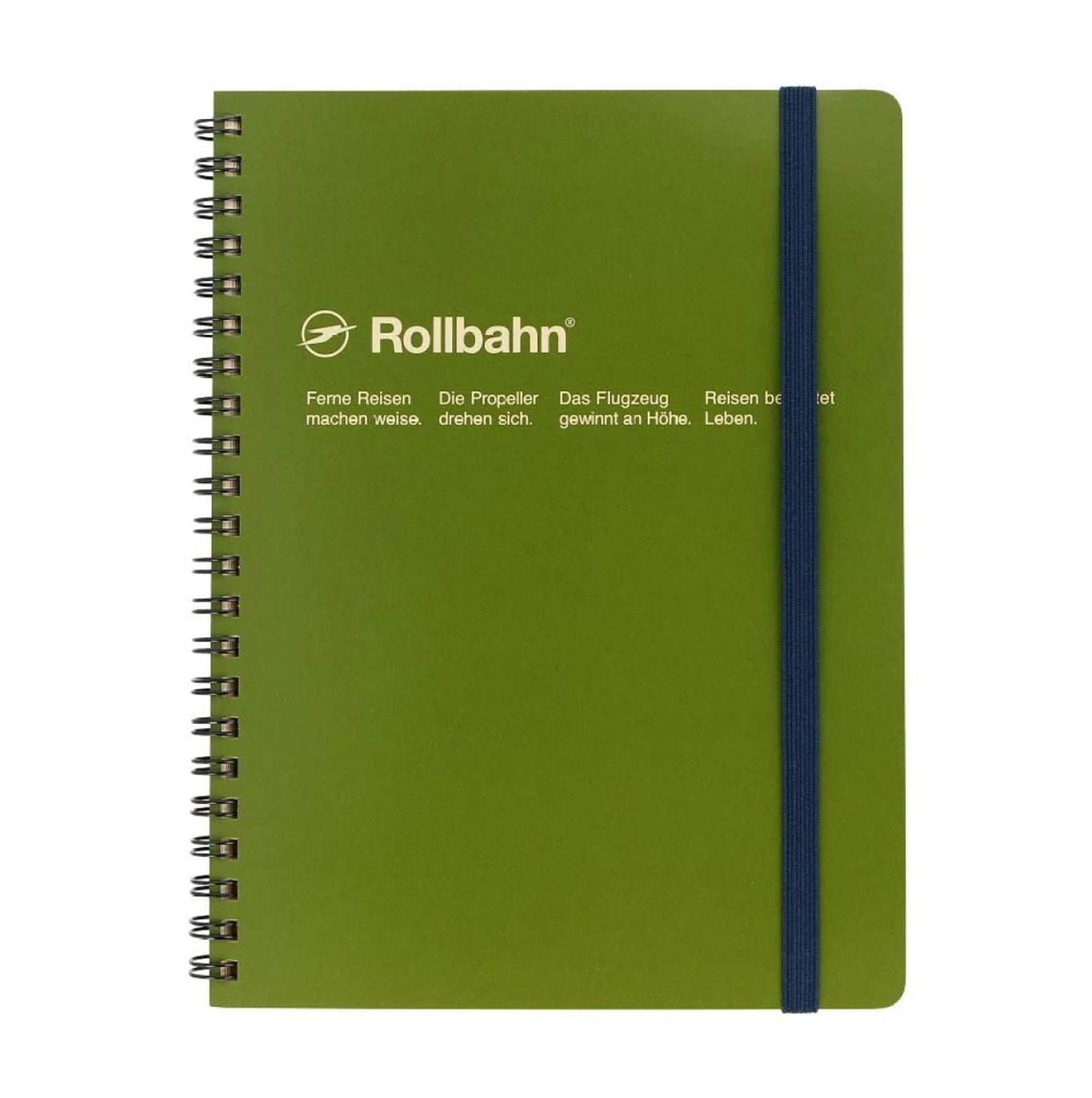 CintBllTer Rollbahn Spiral Classic Notebooks(Olive) - Walmart.com