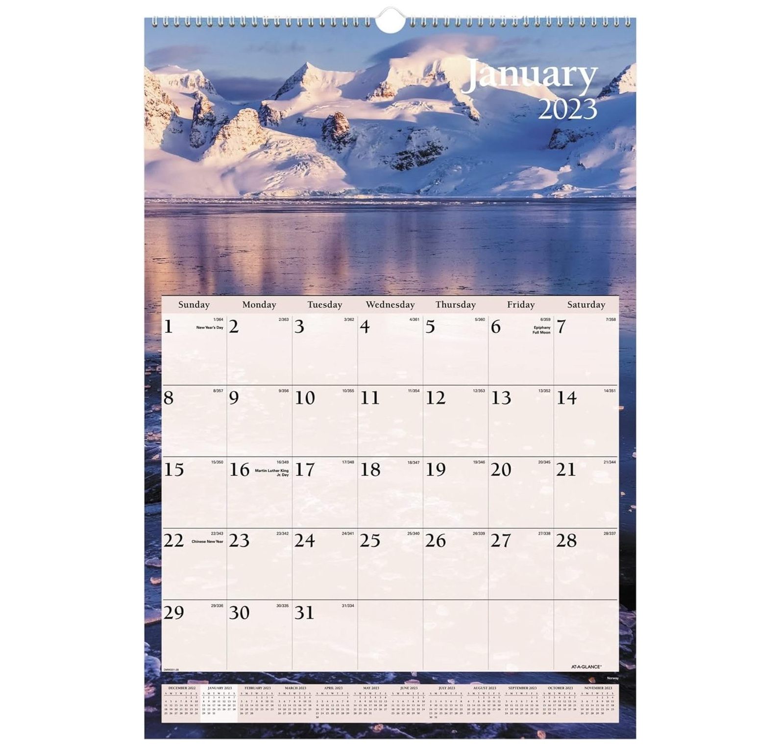 CintBllTer Scenic 2023 RY Wall Calendar, Large, 15 1/2" x 22 3/4 ...