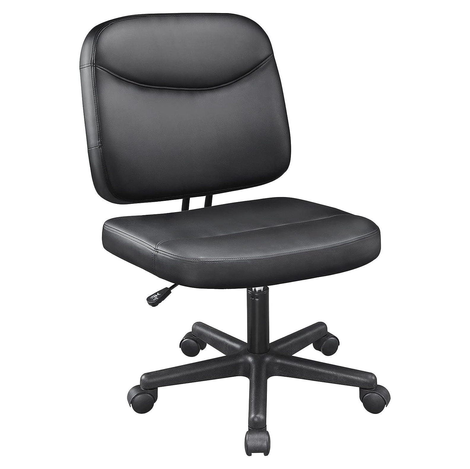 CintBllTer Task Desk Chair Height Adjustable Chair Computer Faux ...